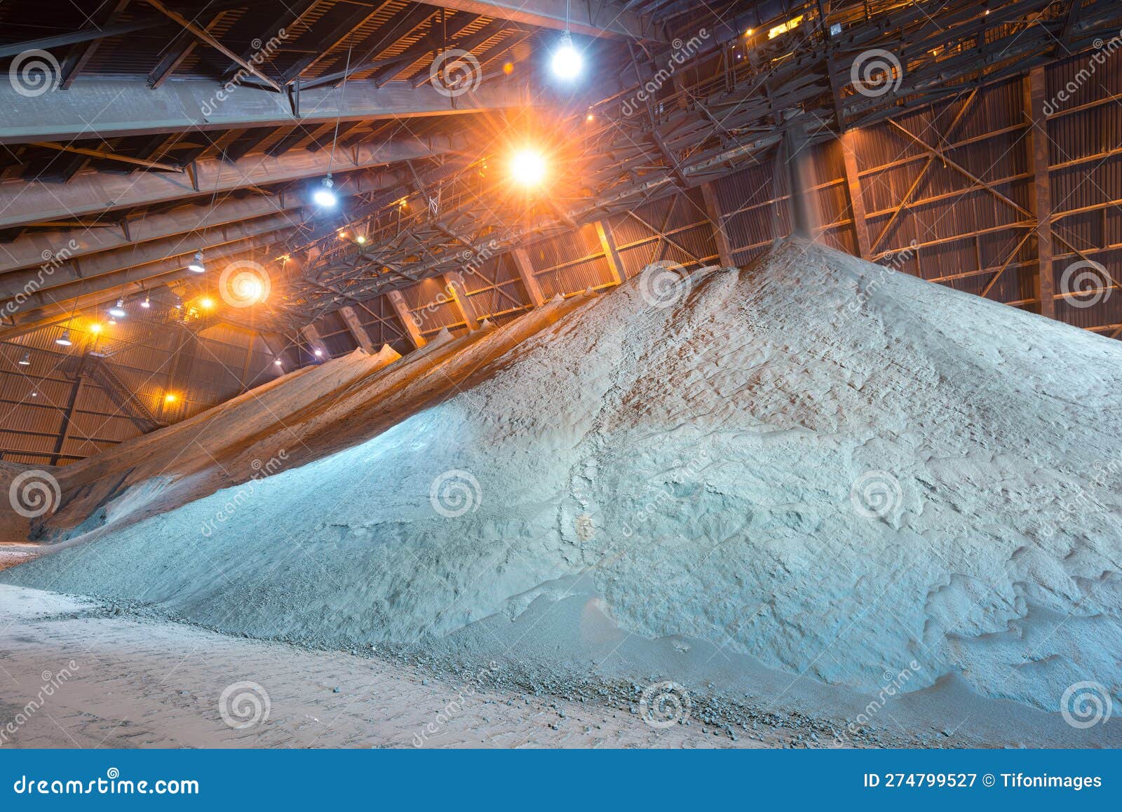 Stock Pile of Copper Concentrate Stock Image - Image of falling ...