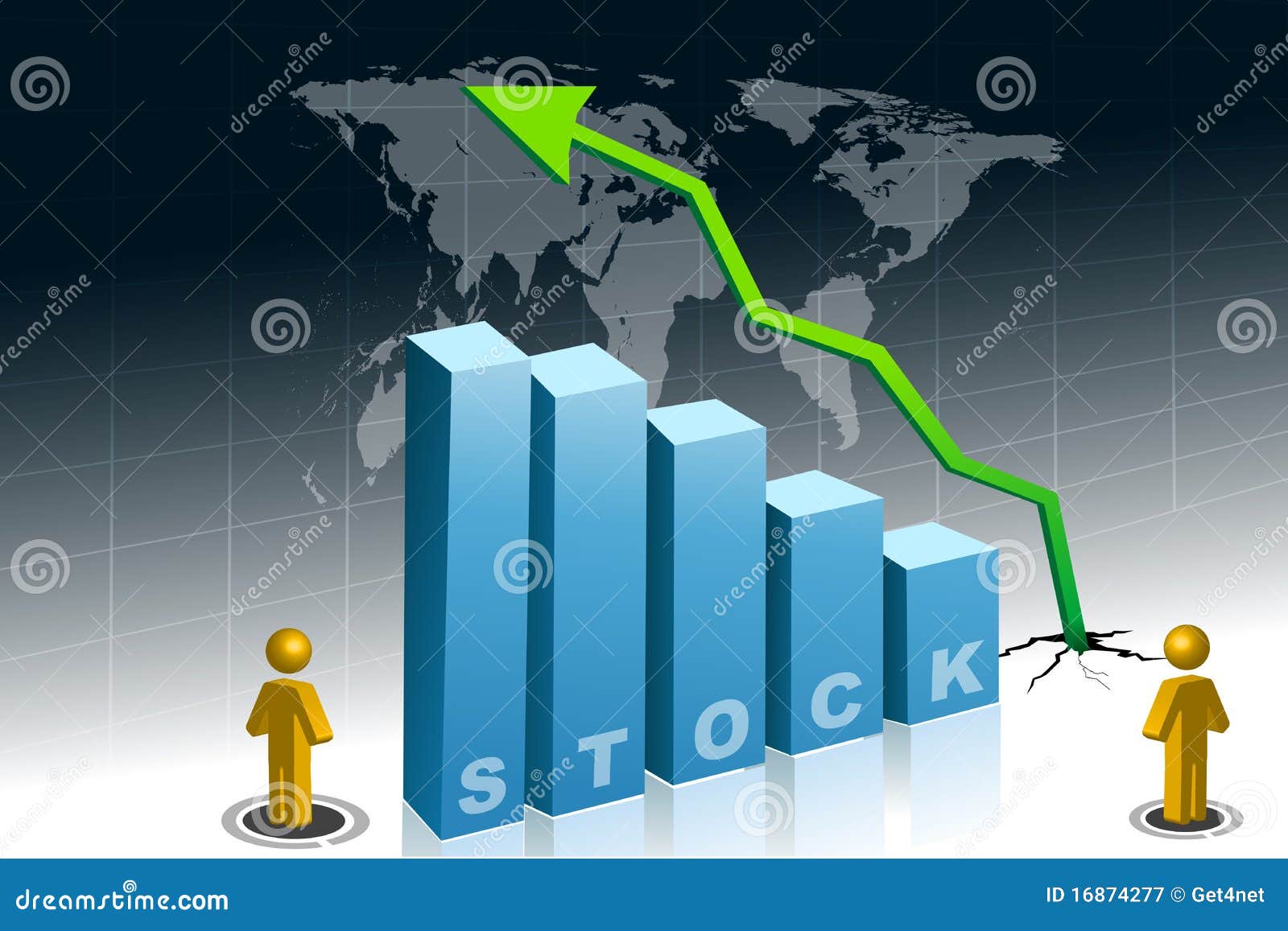 Stock profit stock illustration. Illustration of business - 16874277