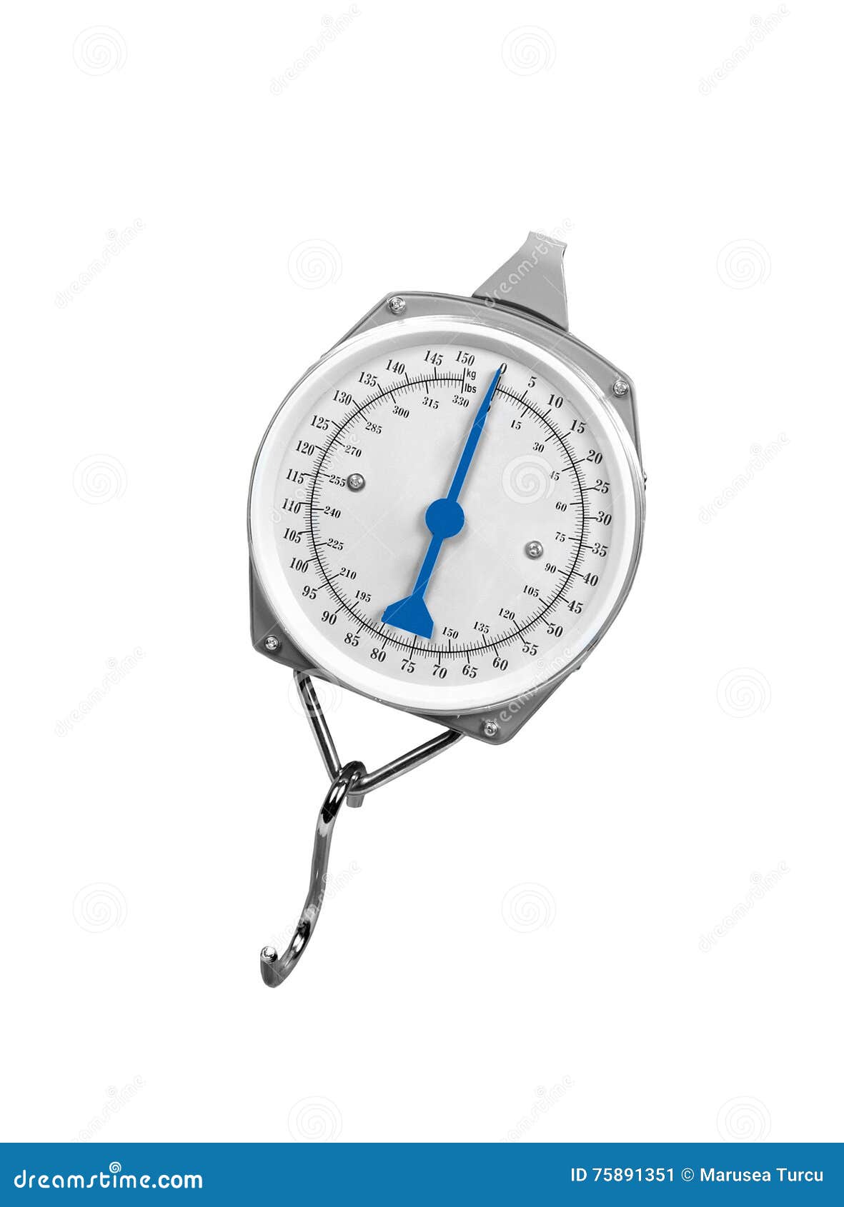 Stock scale isolated stock image. Image of mass, kitchen - 75891351