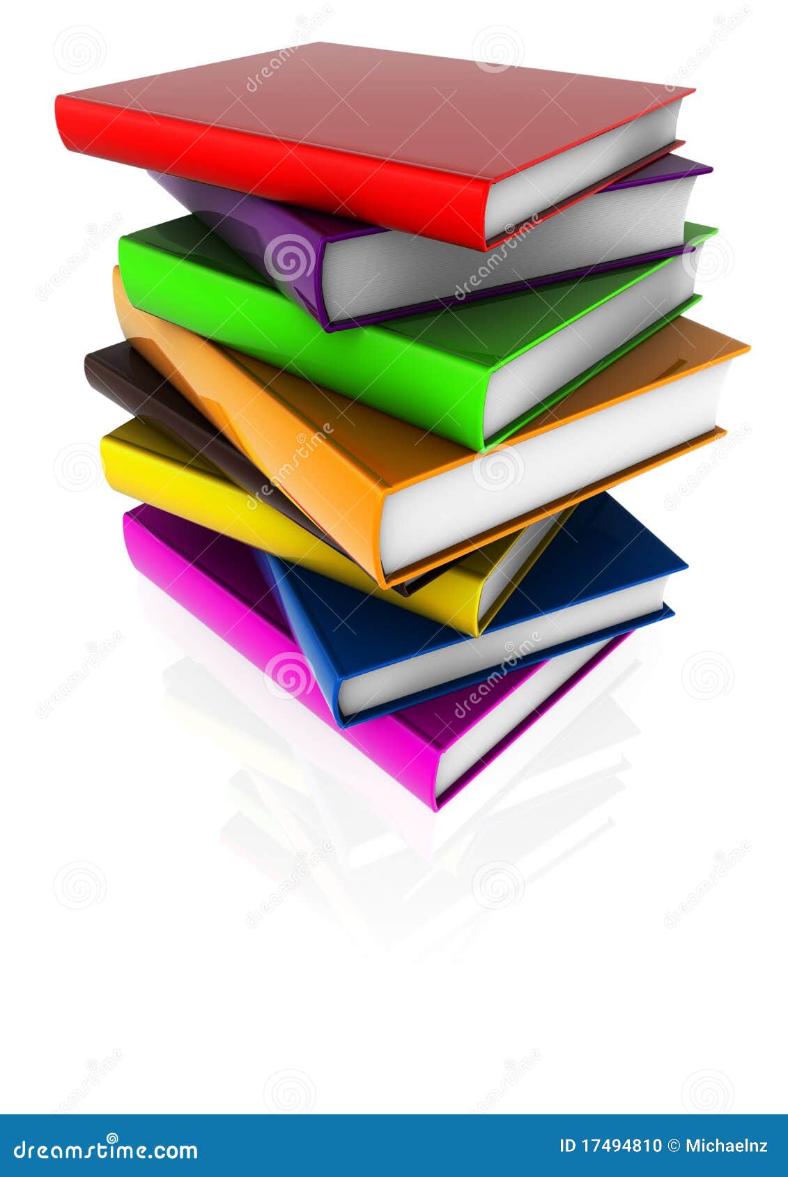 Stock of shiny books 02 stock illustration. Illustration of orange ...