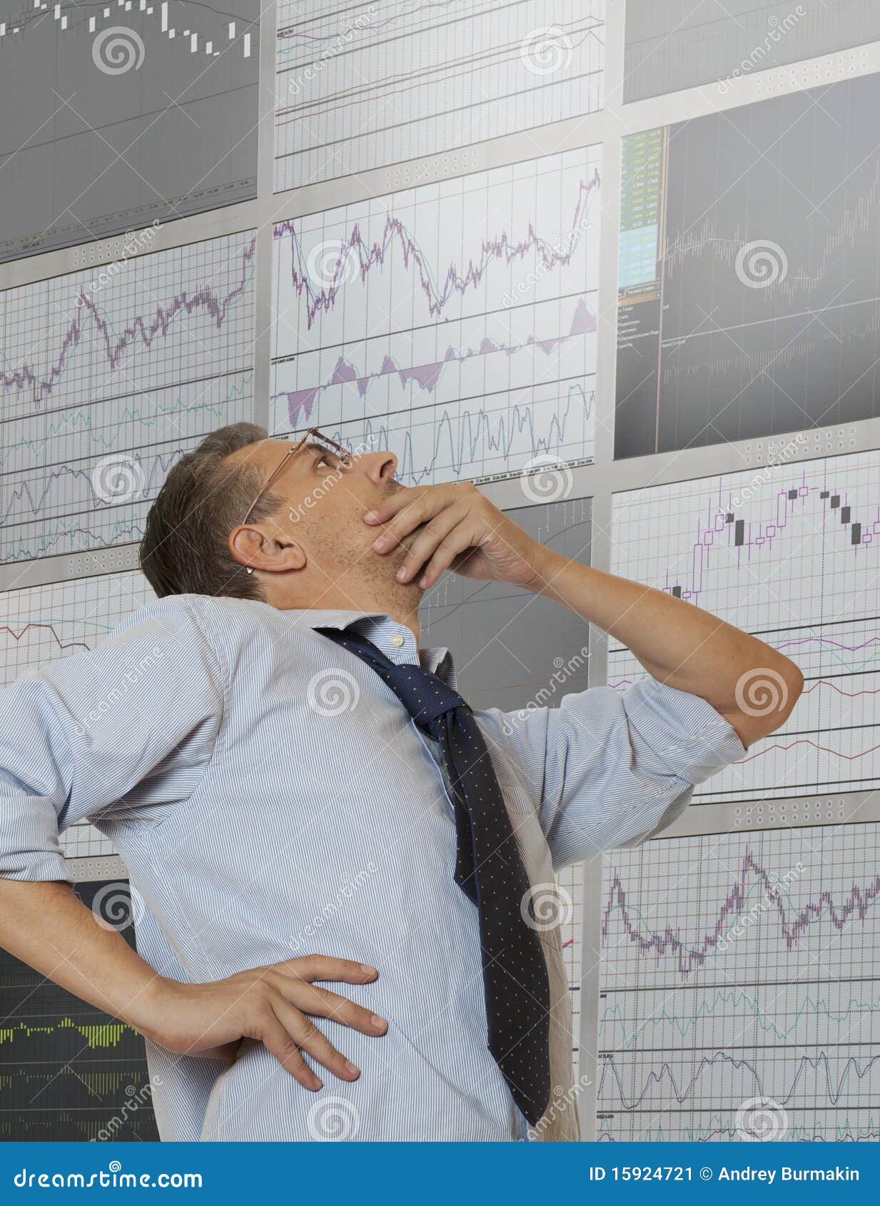 Stock Trader stock image. Image of person, businessman - 15924721