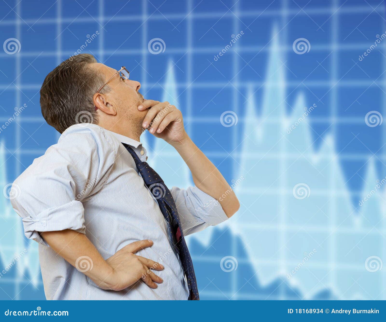 Stock Trader stock photo. Image of space, caucasian, business - 18168934