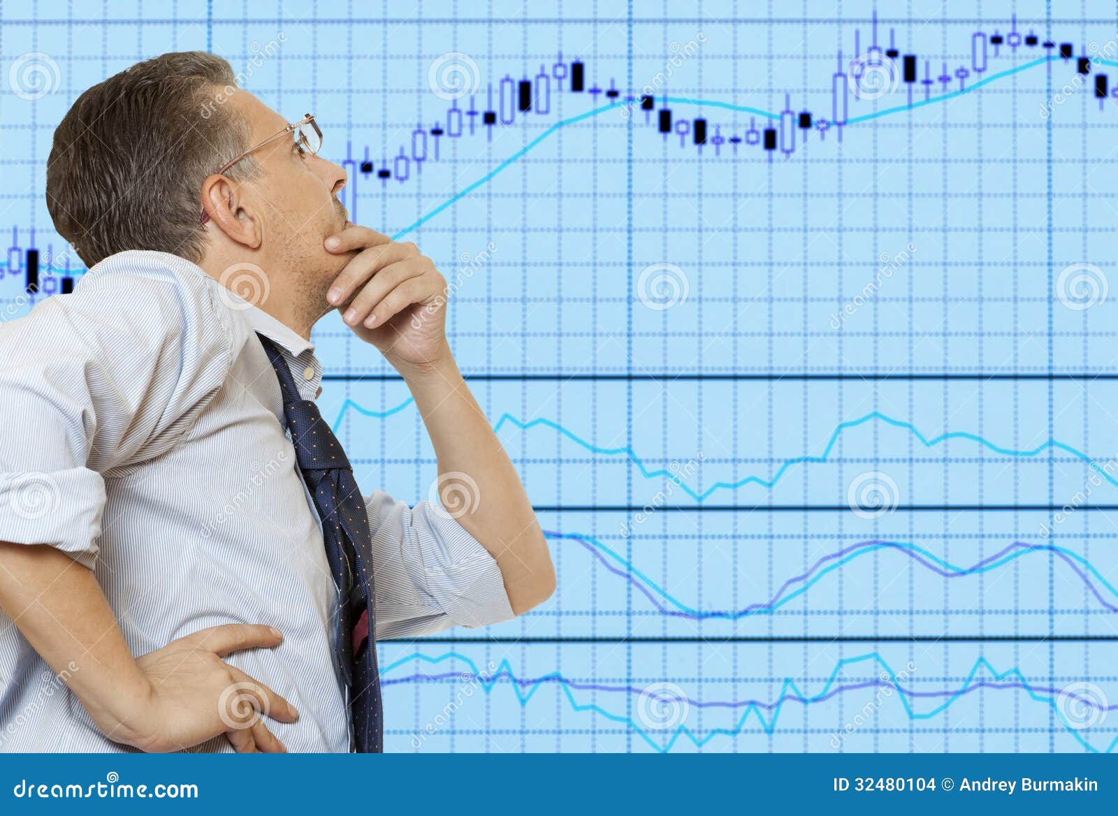 Stock trader stock photo. Image of share, chart, dealing - 32480104