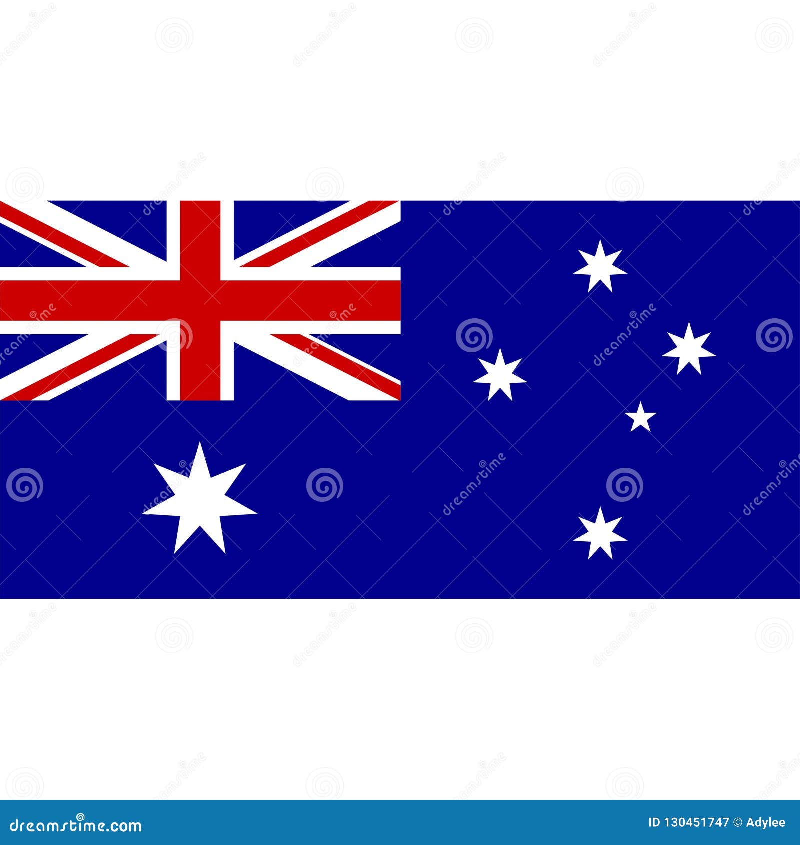 Stock Vector Australia Flag Icon 1 Stock Image - Illustration of trendy ...