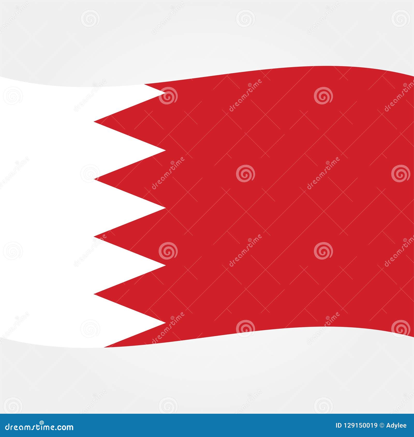 Vector Map Of Bahrain. High Detailed Country Map With Division, Cities ...
