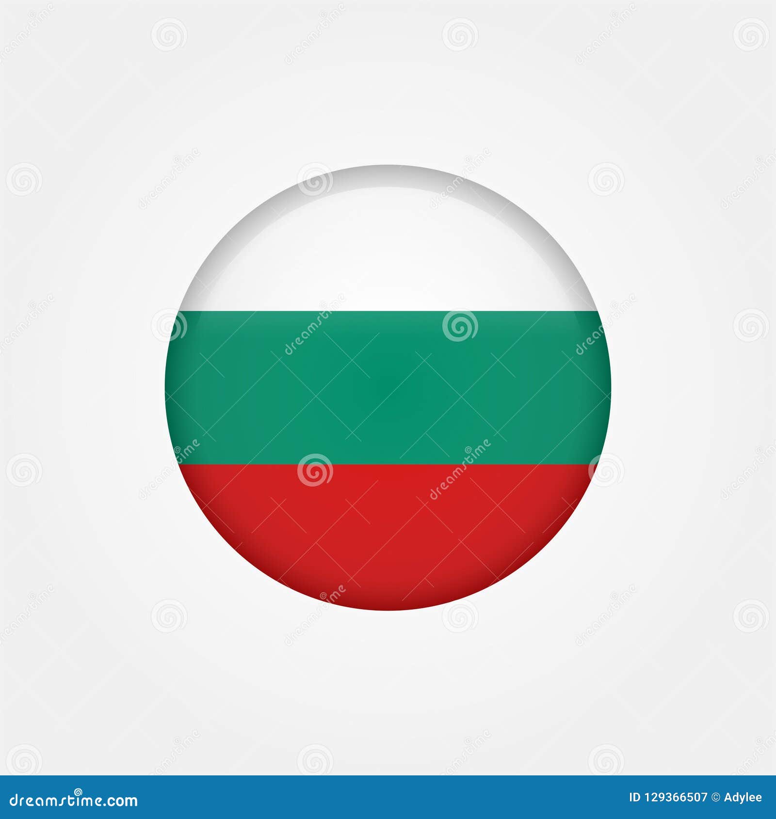 Stock Vector Bulgaria Flag Icon 5 Stock Image - Illustration of flag ...