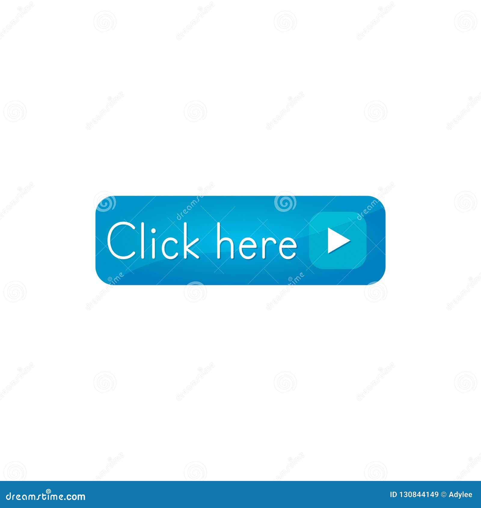Click Here Button Blue Png