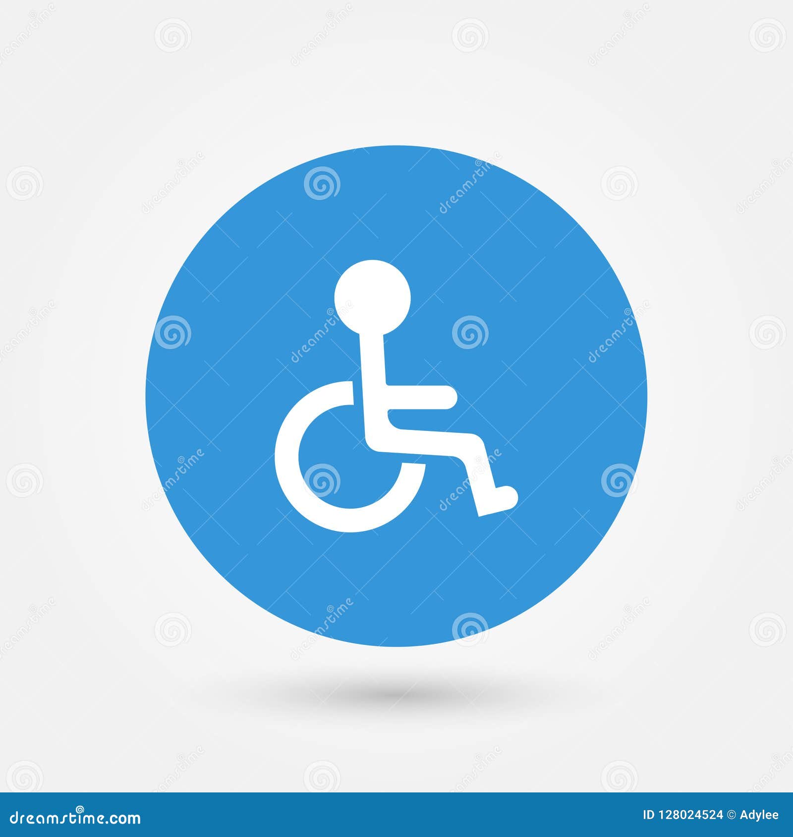 Stock Vector Disabled Wheelchair Icon Disable Symbol Vector Stock ... Stock Vector Disabled Wheelchair Icon Disable Symbol Vector Stock ...