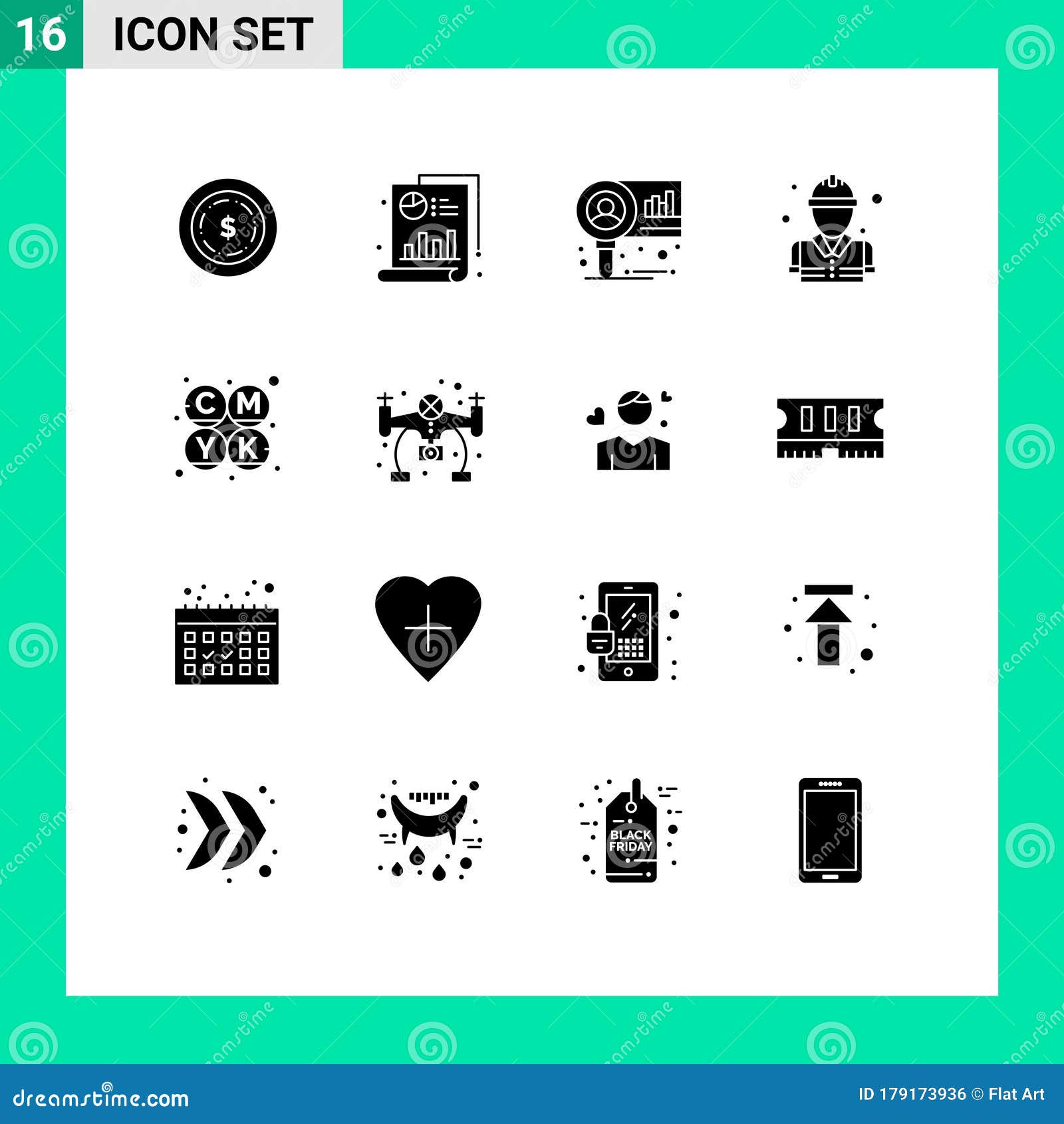 RGB And CMYK Symbols Made Of Blocks Stock Image | CartoonDealer.com ...