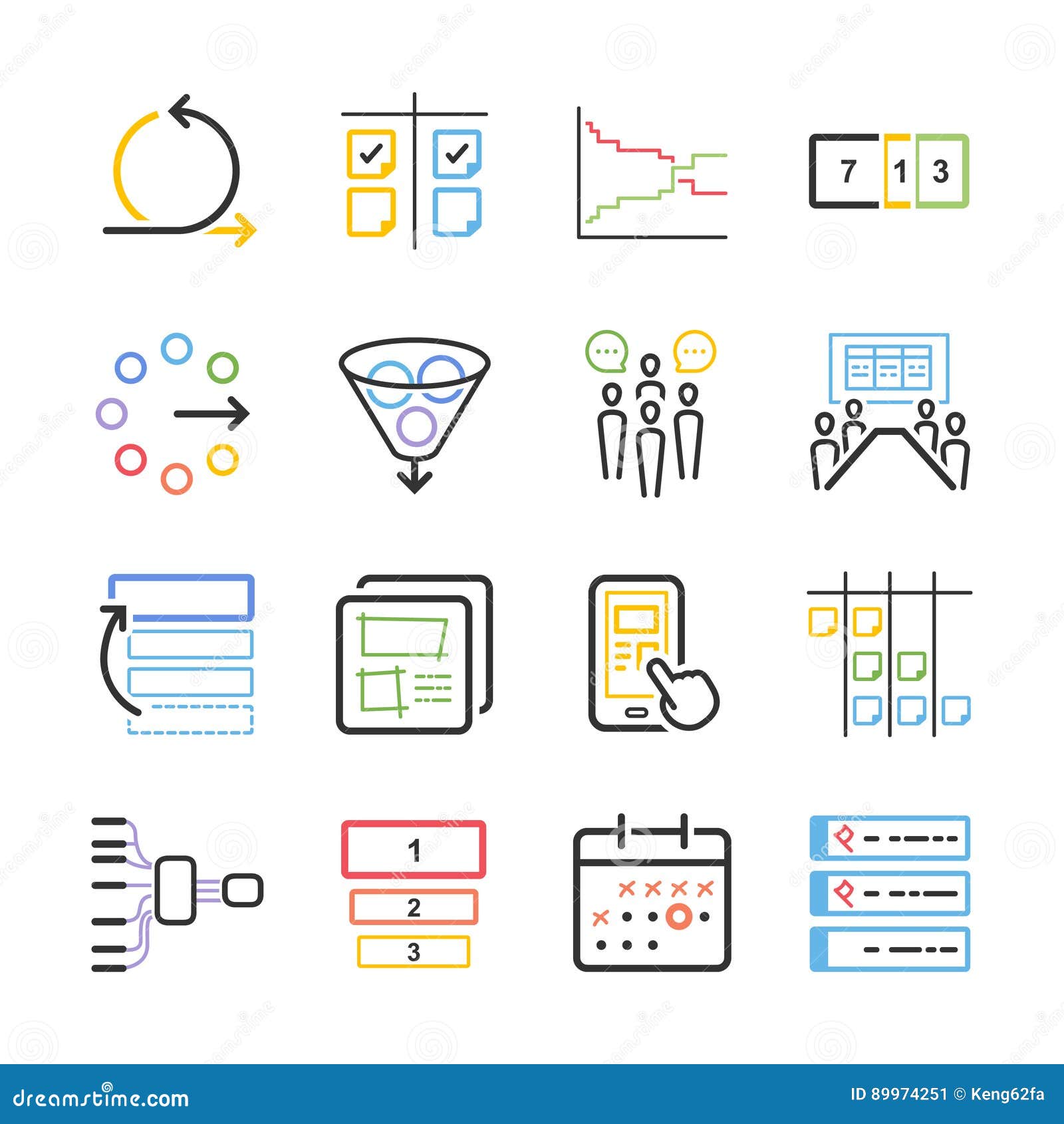 Stock Vector Illustration: Agile Icon Set Stock Vector - Illustration ... Stock Vector Illustration: Agile Icon Set Stock Vector - Illustration ...