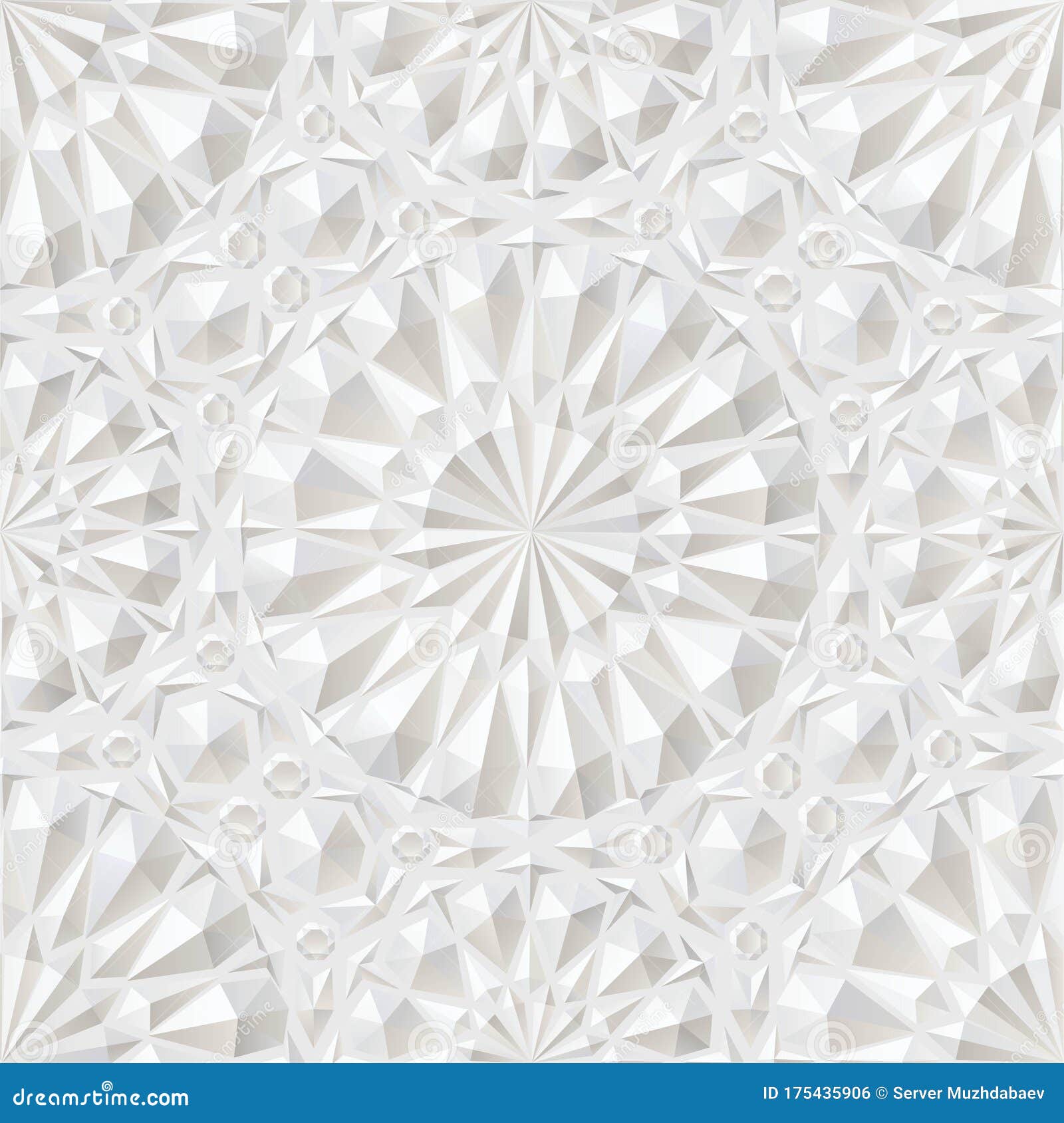 Embossed Seamless Pattern. Arabic Theme. Vector Illustration Stock ...