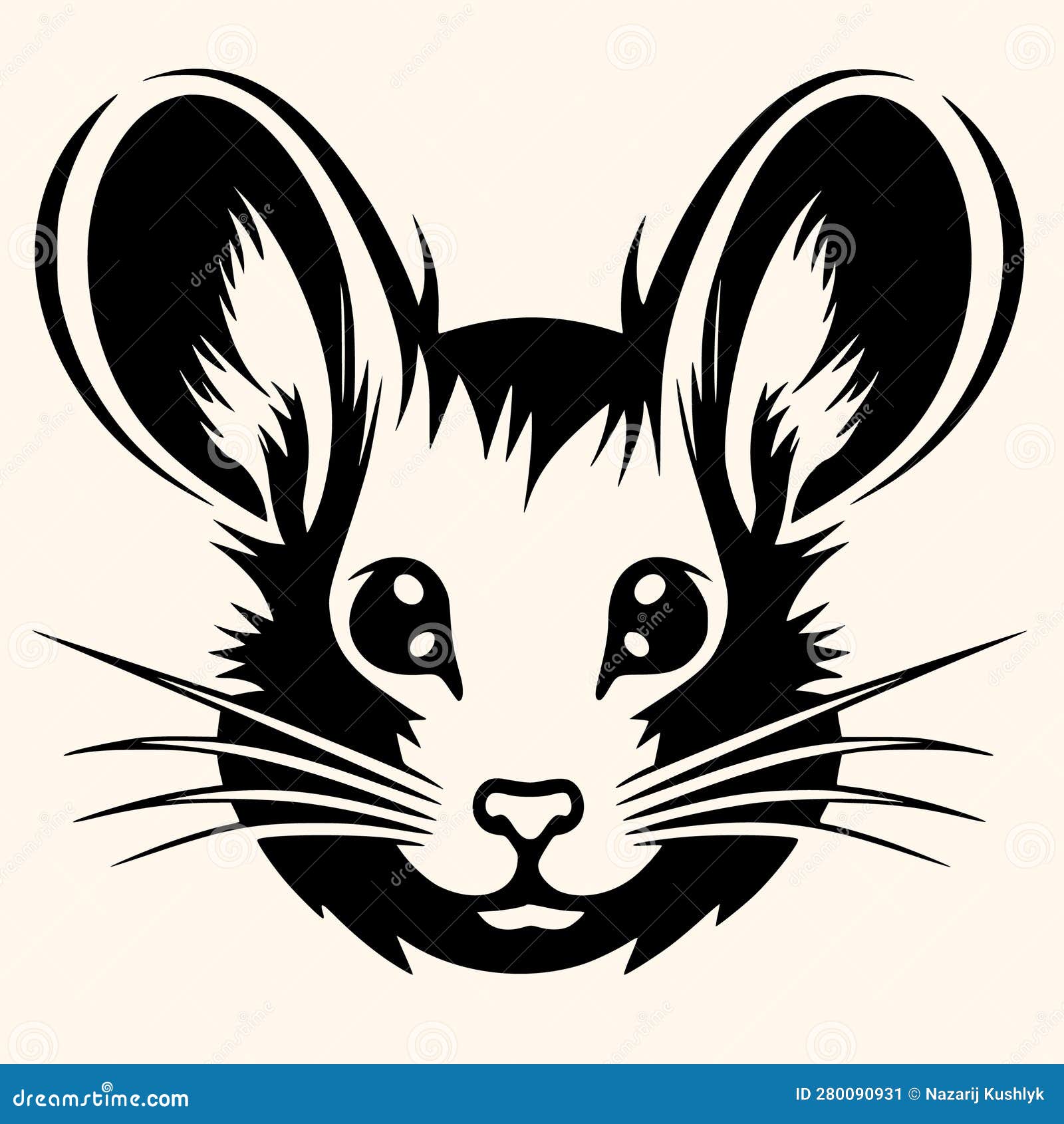 Mouse Vector for Logo or Icon,clip Art, Drawing Elegant Minimalist ...