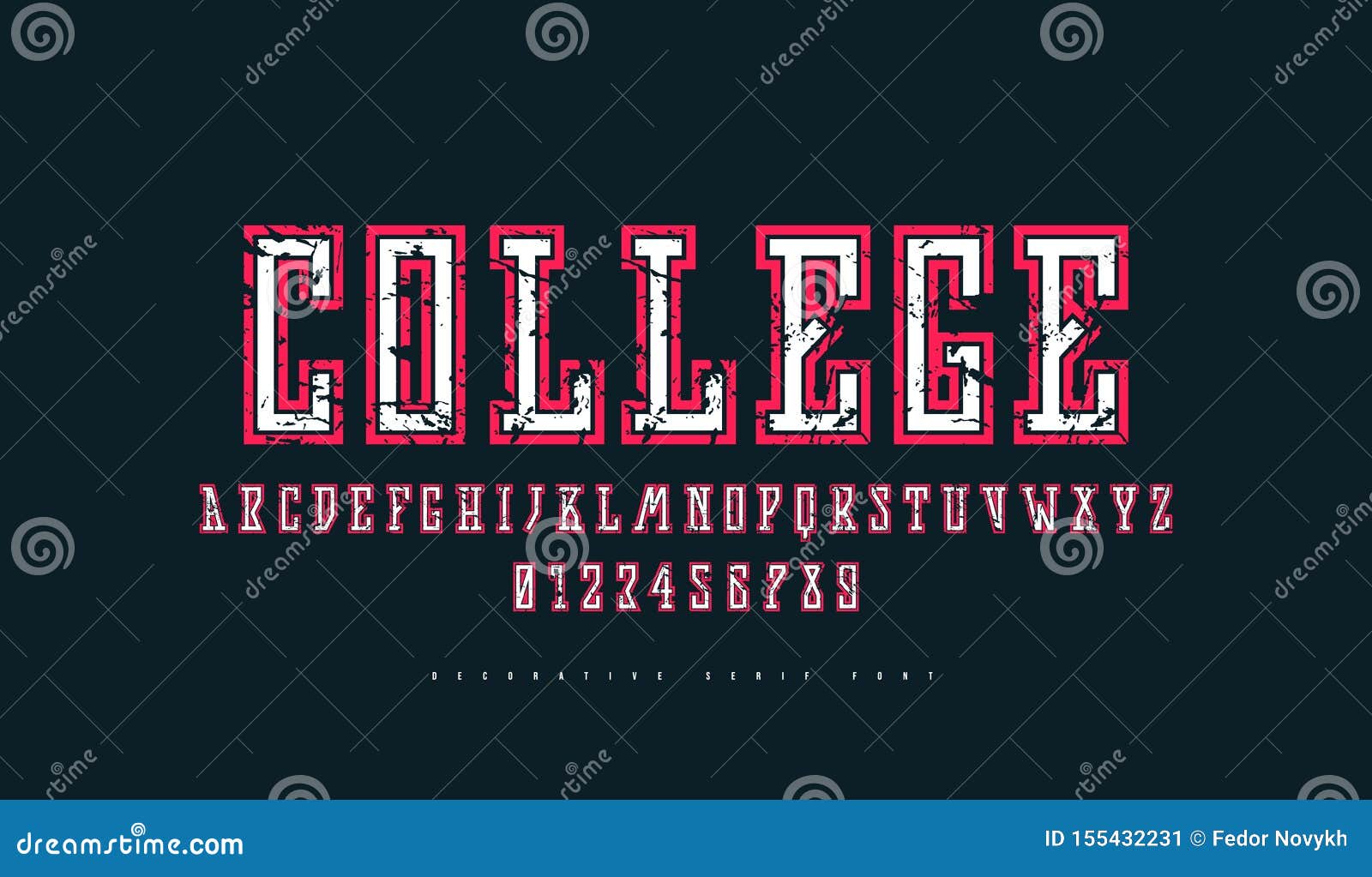 Stock Vector Narrow Slab Serif Font with Contour Stock Vector ... Stock Vector Narrow Slab Serif Font with Contour Stock Vector ...