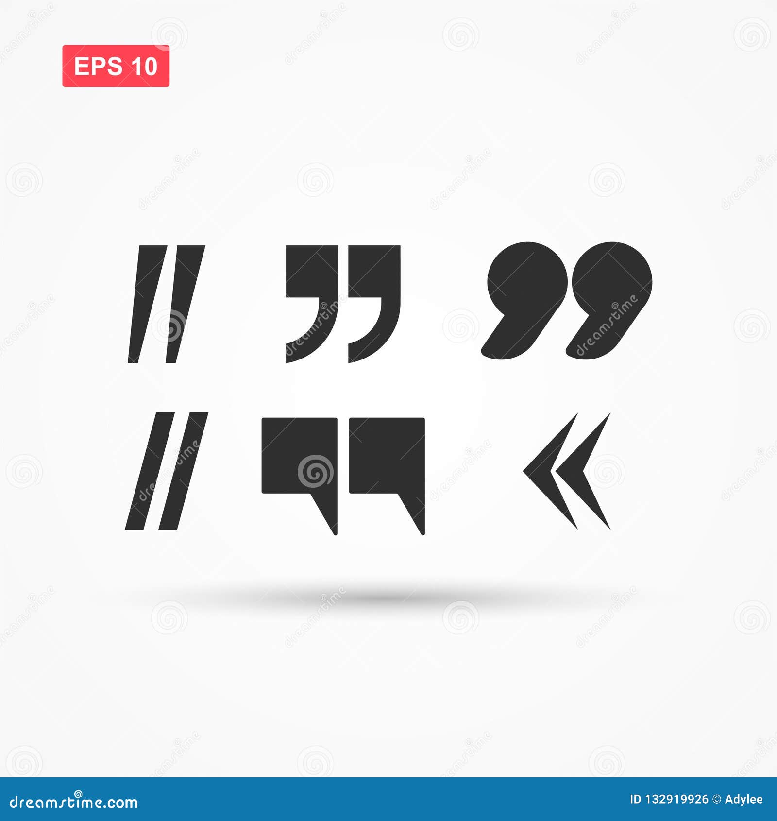 Quotes Marks. Quotation Marking Speech Punctuation Excerpt Commas ...