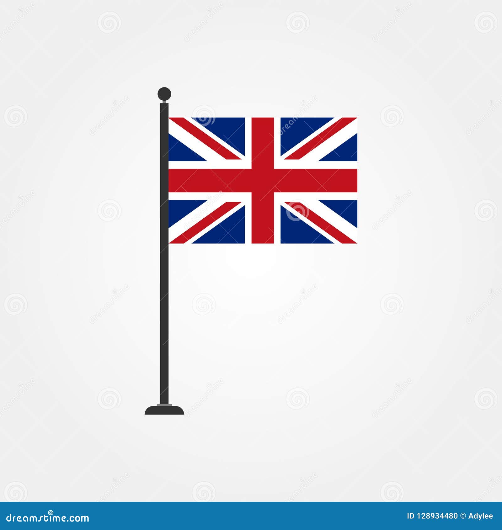 Stock Vector Uk Flag Icon 3 Stock Photo - Illustration of estonia ...
