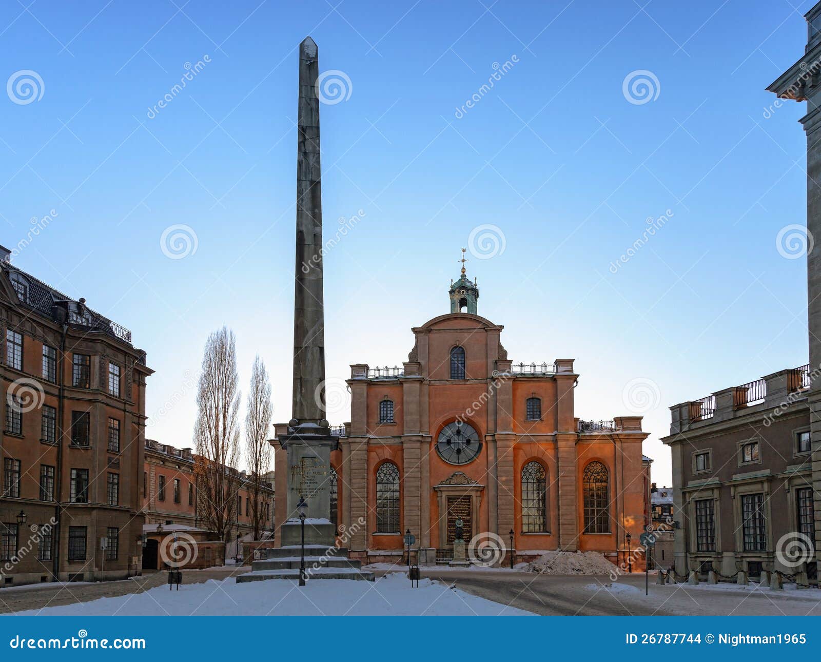 Stockholm Cathedral stock photo. Image of landmark, oldest - 26787744