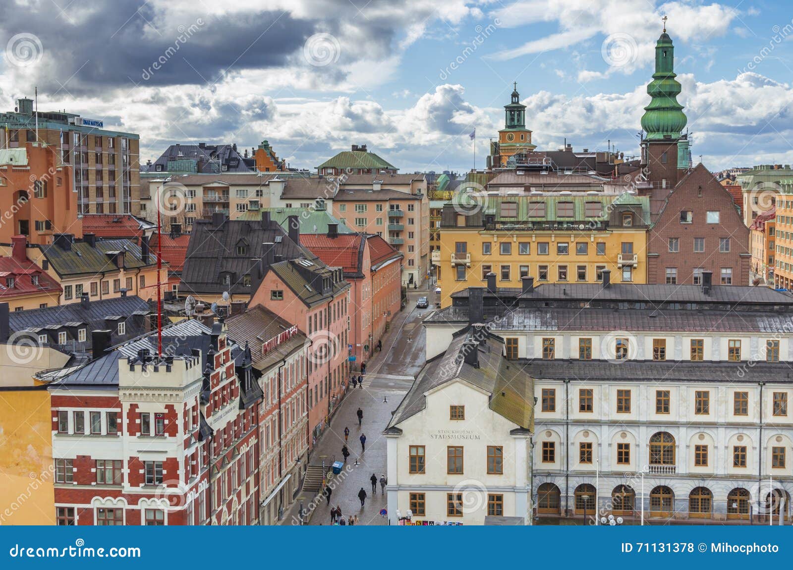 Stockholm centrum arkivfoto. Bild av ytter, flyg, kullersten - 71131378