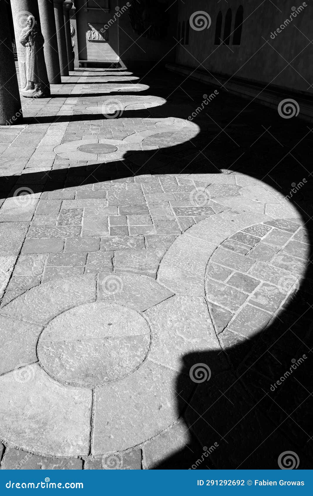 Stockholm City Hall Shadow Courtyard Stock Photo - Image of floor ...