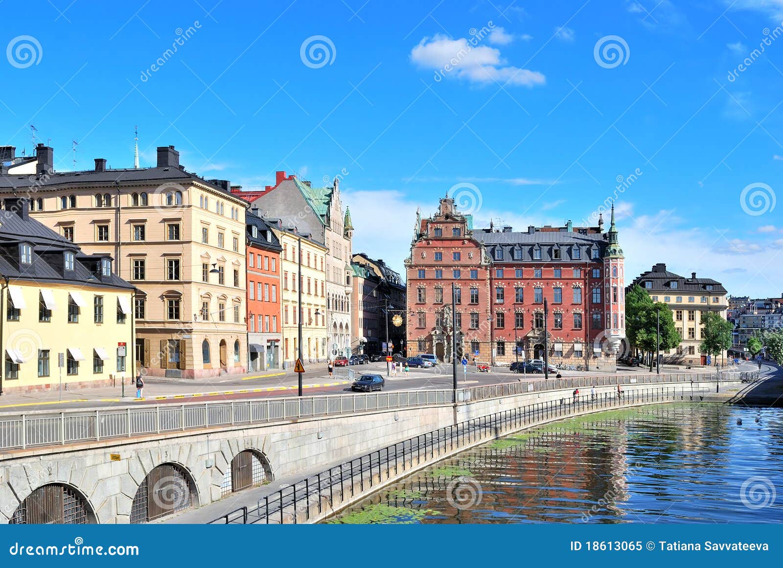 Stockholm, Old Town stock image. Image of reflecting - 18613065