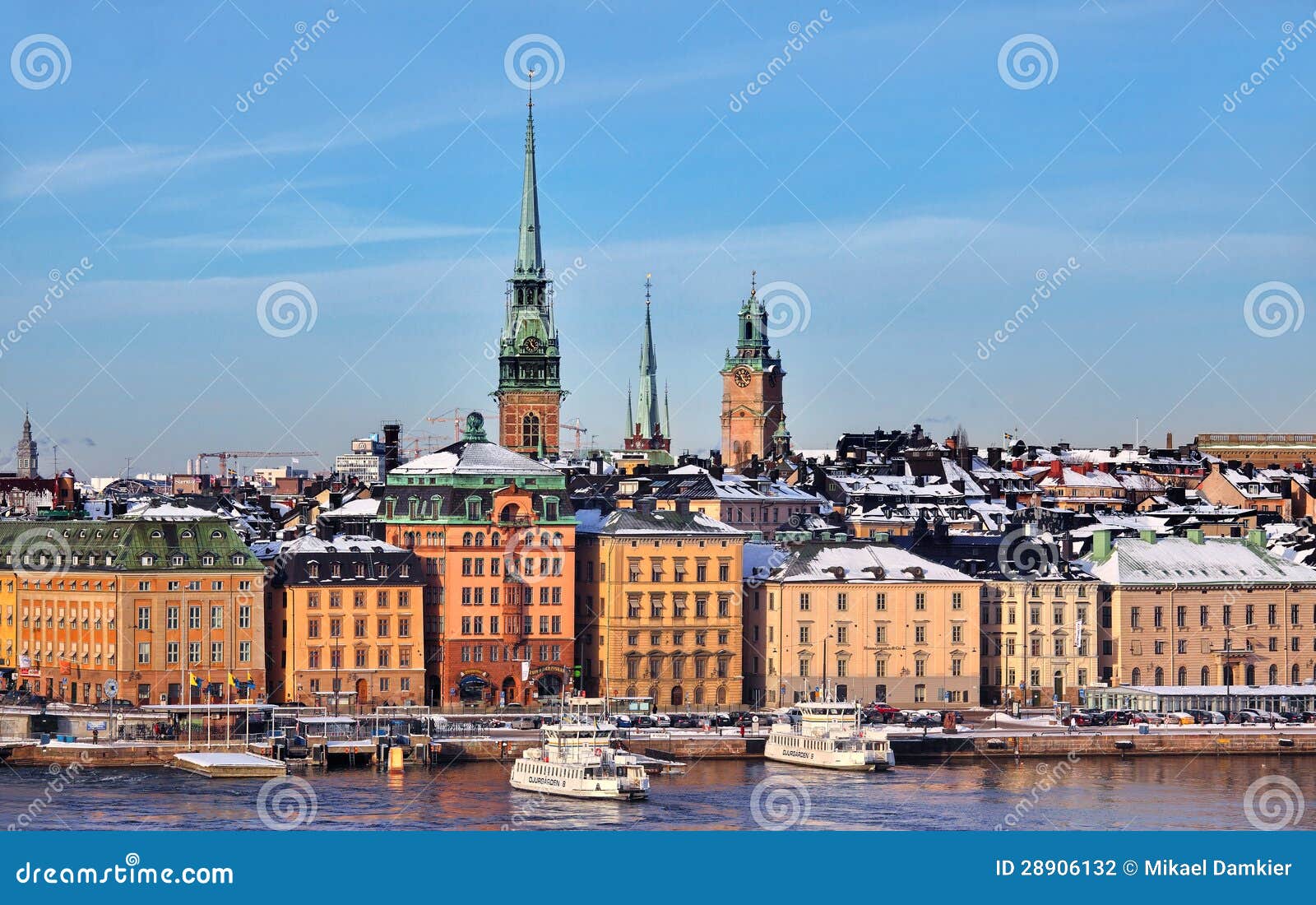 Stockholm stad, Sverige redaktionell arkivbild. Bild av mitt - 28906132