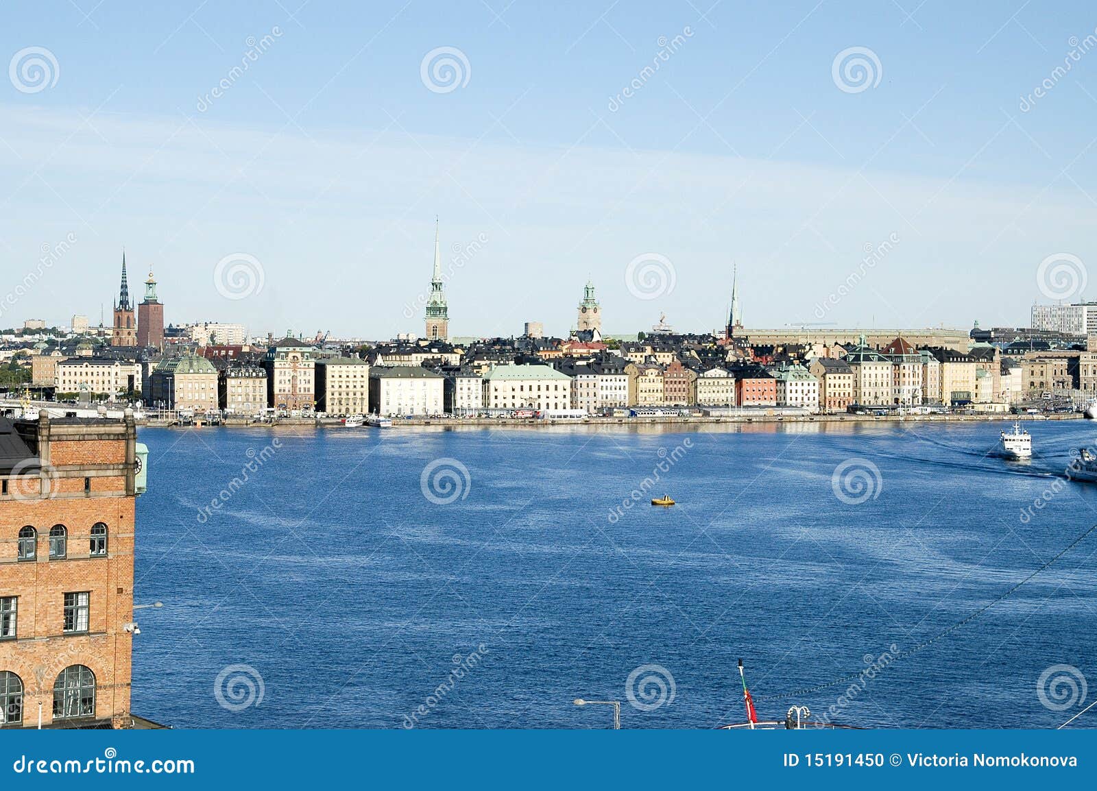 Stockholm, Sweden stock photo. Image of sweden, gulf - 15191450