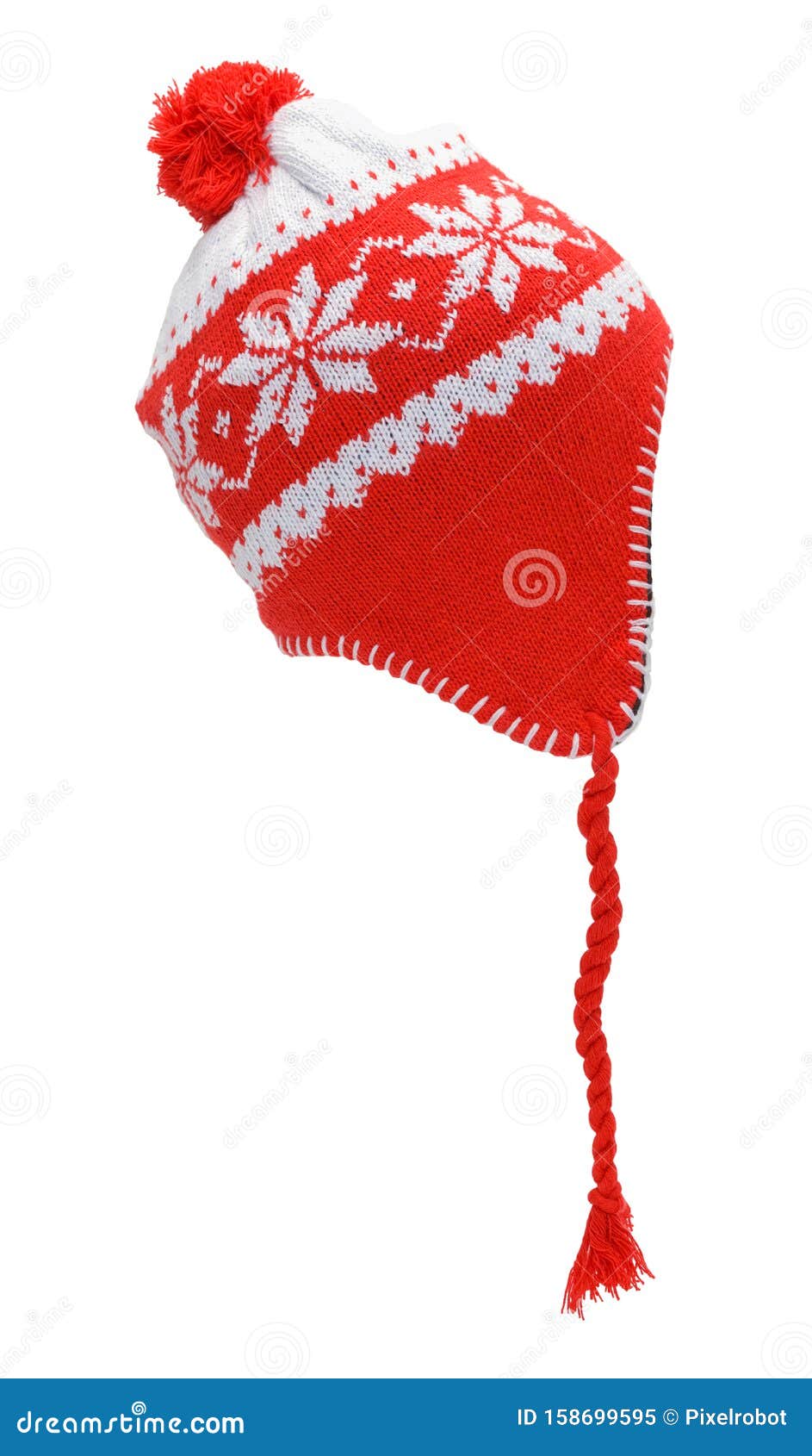 Stocking Hat Side View stock image. Image of clothing - 158699595