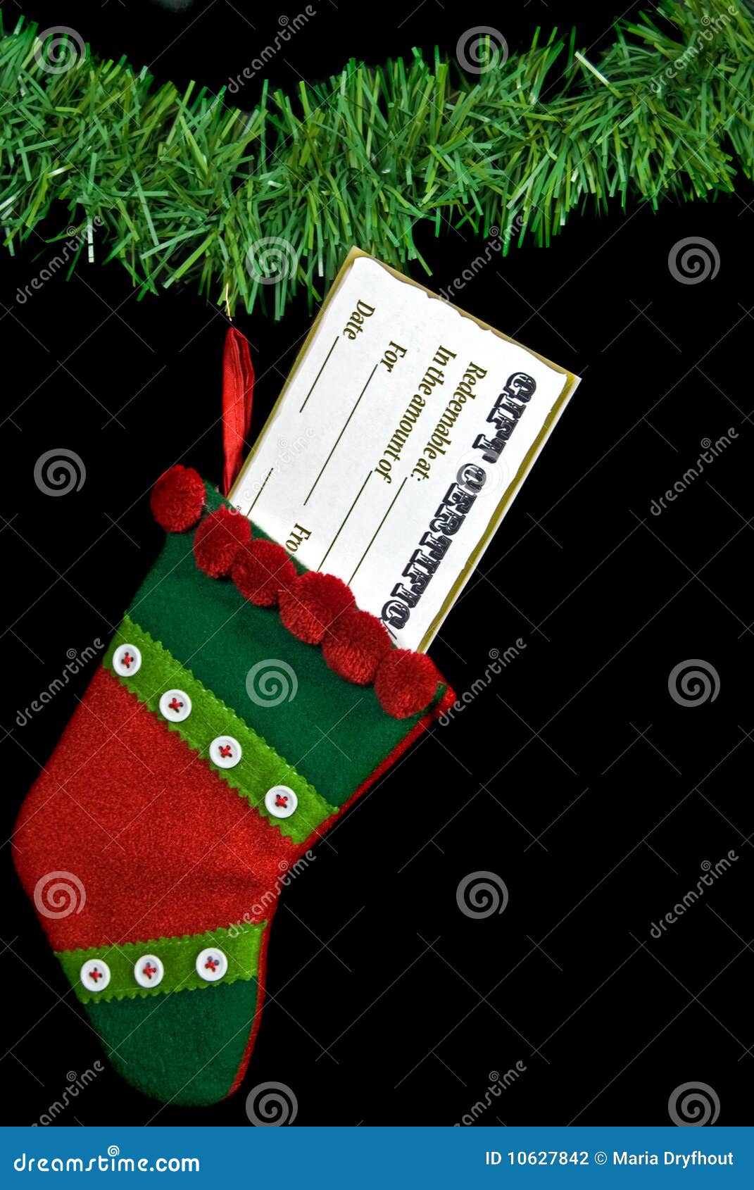 Stocking Stuffer stock photo. Image of present, dangle - 10627842