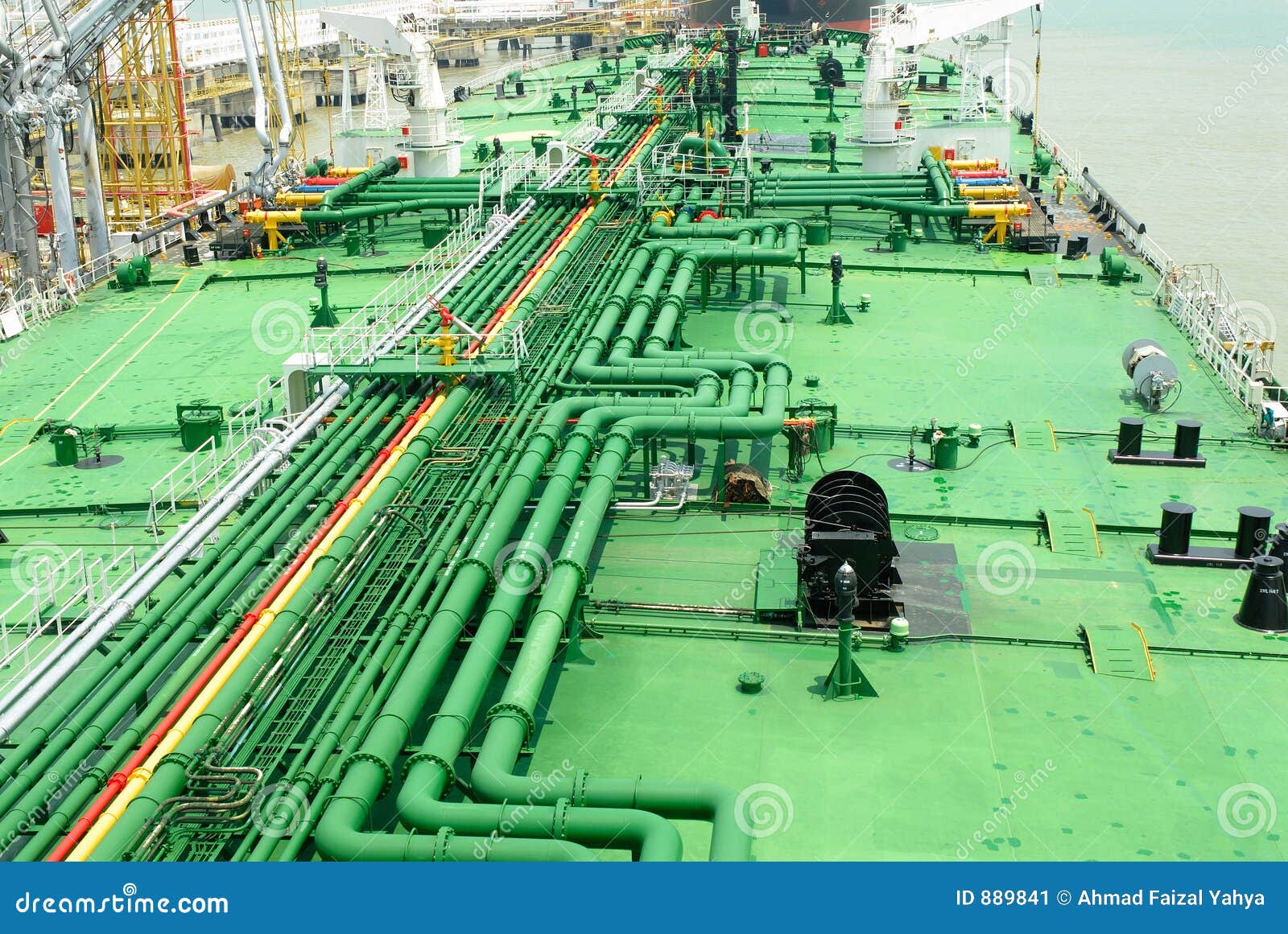 Stockphoto of Pipes on Vessel Stock Image - Image of lubricant ...