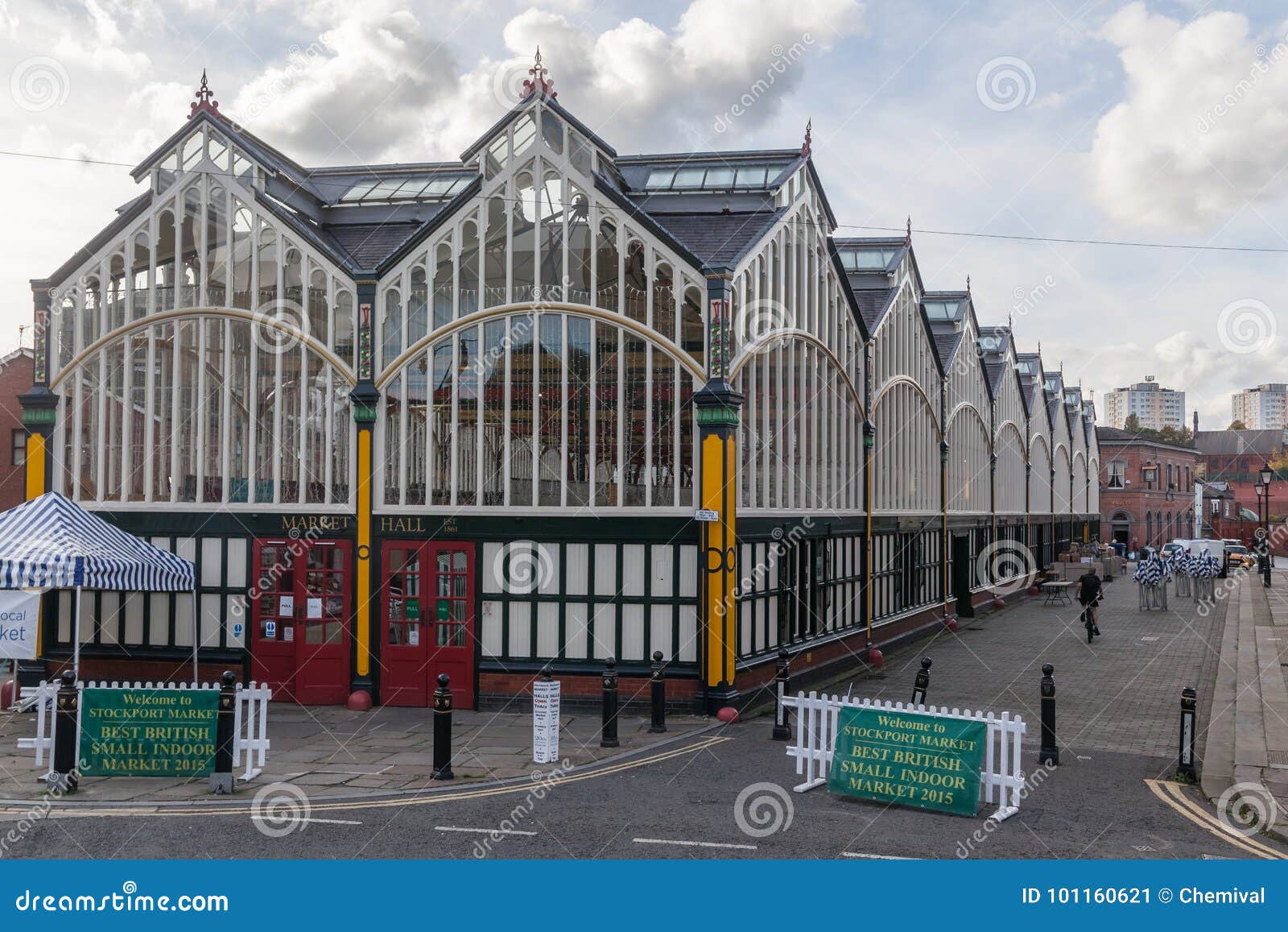 Stockport Market editorial photo. Image of dealing, framework - 101160621