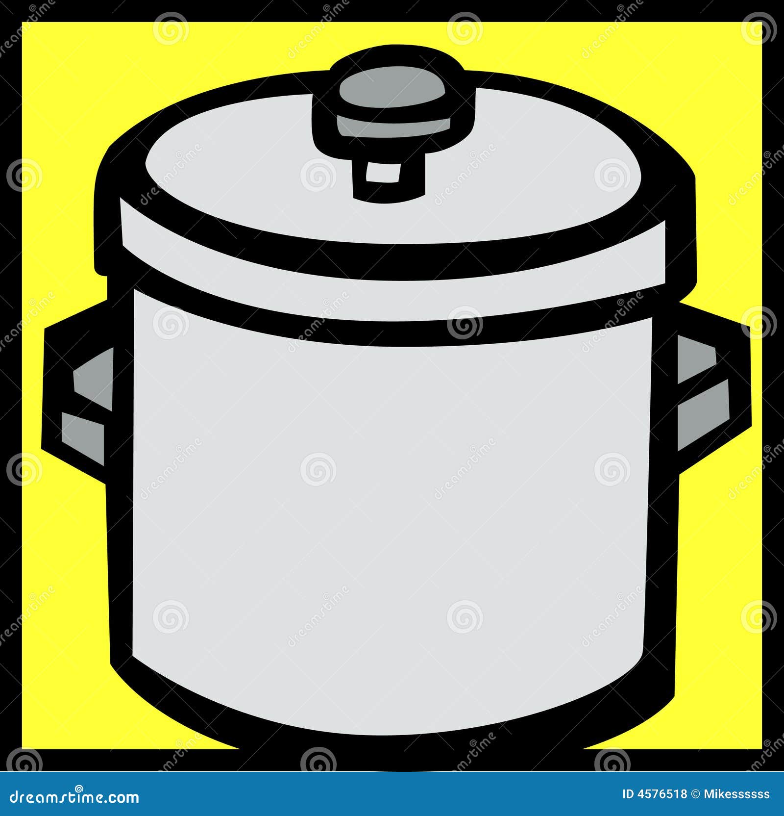 Stockpot Vector Illustration Stock Vector - Illustration of container ...