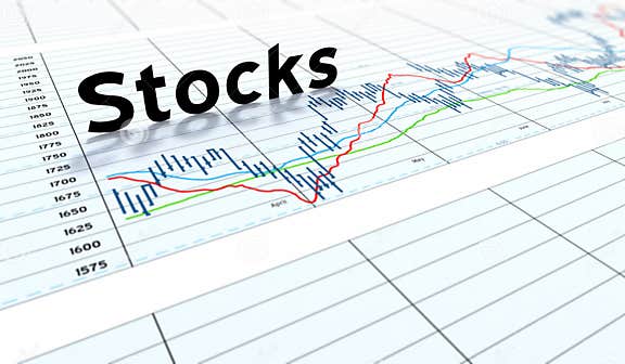 Stocks text graph stock illustration. Illustration of buying - 11230856