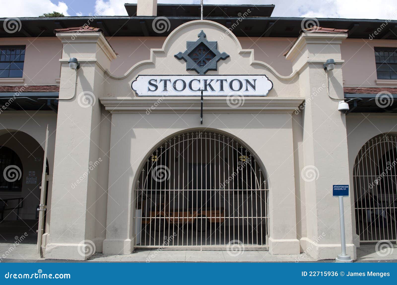 Stockton Train Station editorial photo. Image of stockton - 22715936