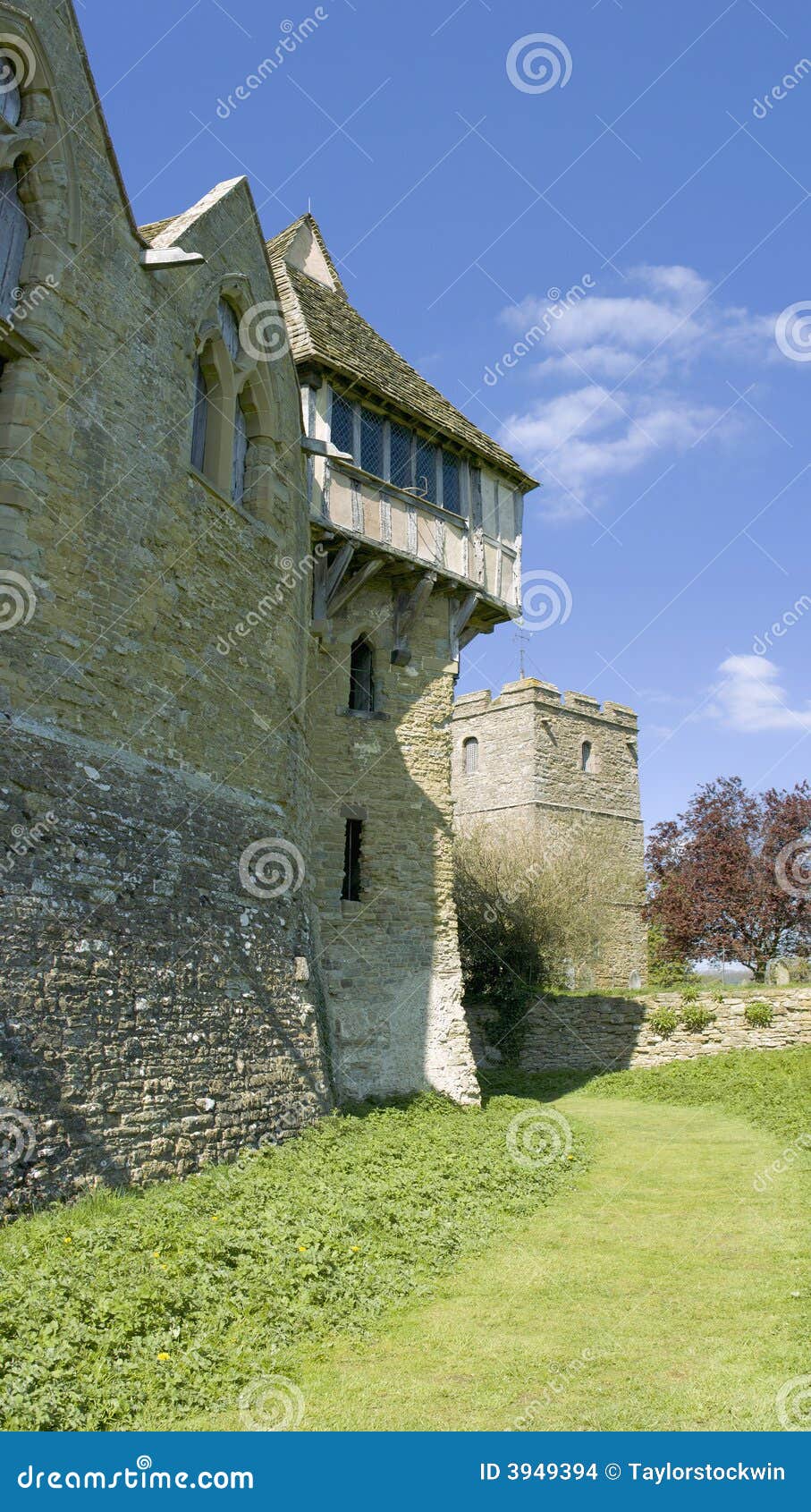 Stokesay castle stock photo. Image of history, heritage - 3949394