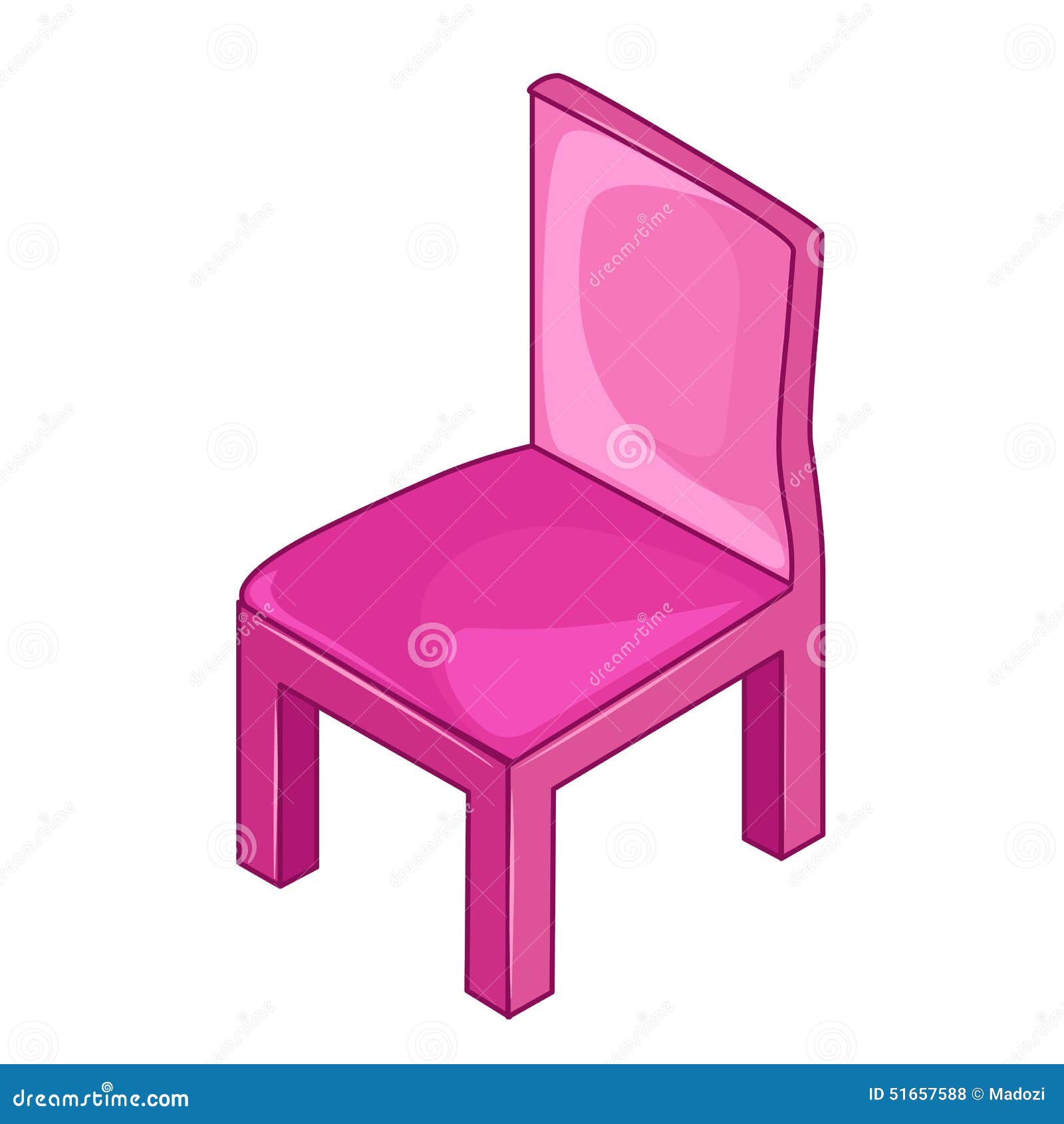 Stol isolerad illustration vektor illustrationer. Illustration av ...