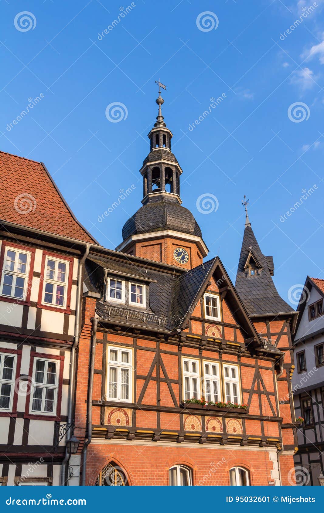Stolberg in Germany stock image. Image of anhalt, architecture - 95032601