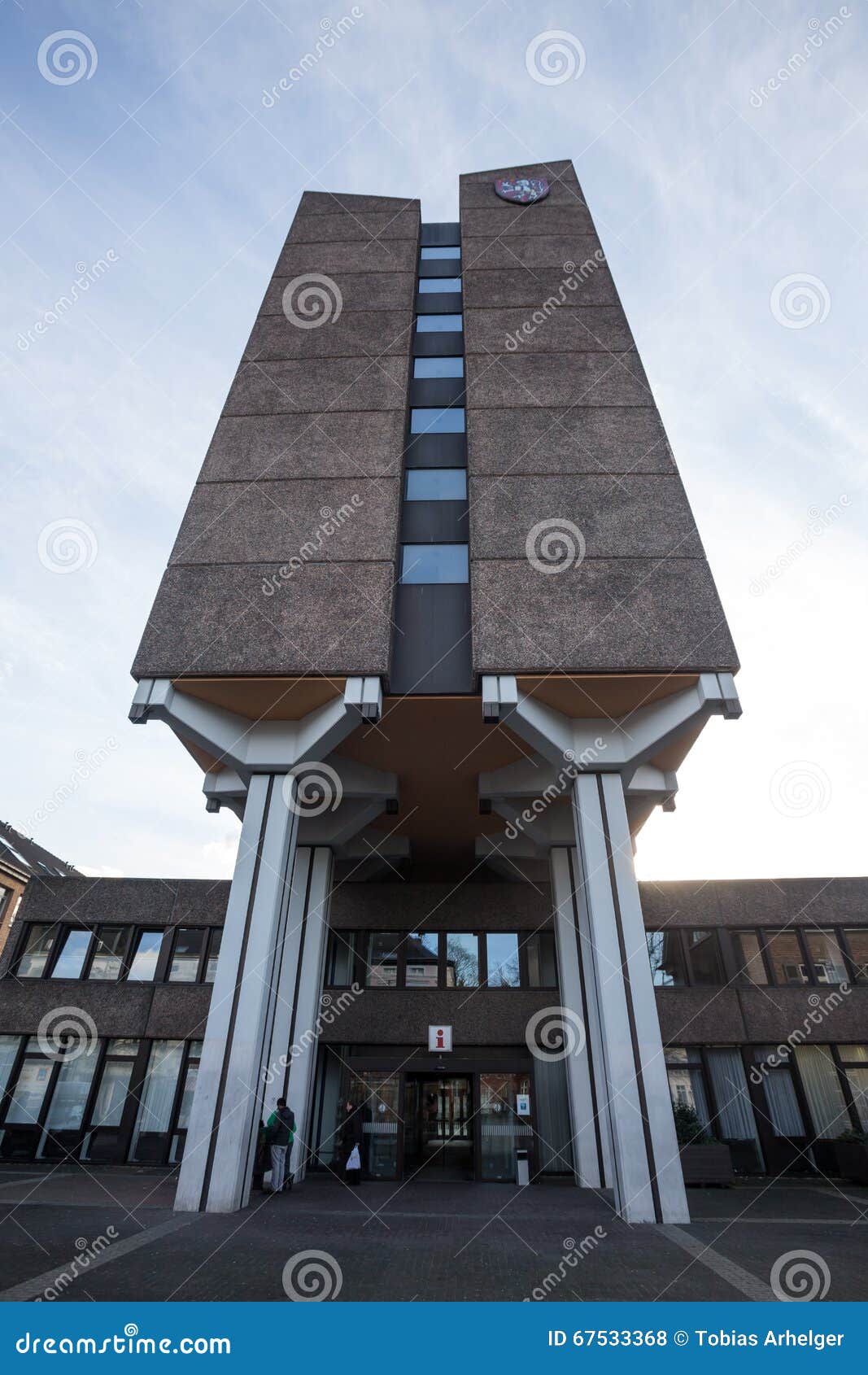 Stolberg Rheinland Townhall Germany Stock Photo - Image of power, blue ...
