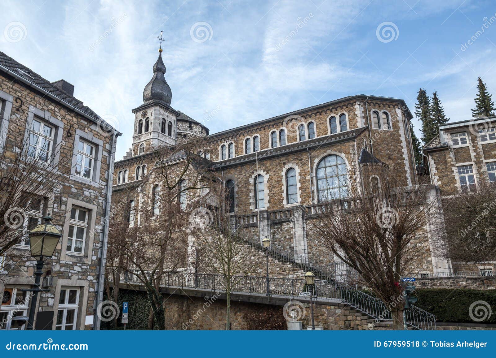 Stolberg Rhineland Germany Old City Stock Photo - Image of wall, brick ...