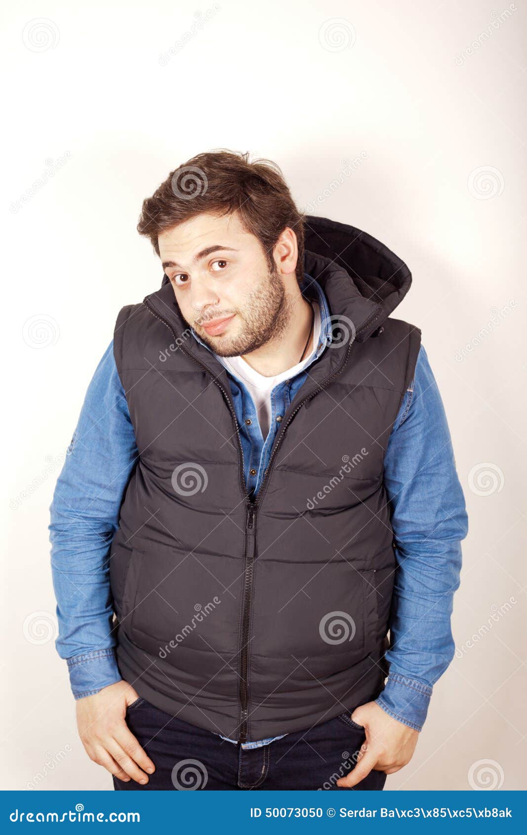 Stolid young man stock photo. Image of quiet, behavior - 50073050