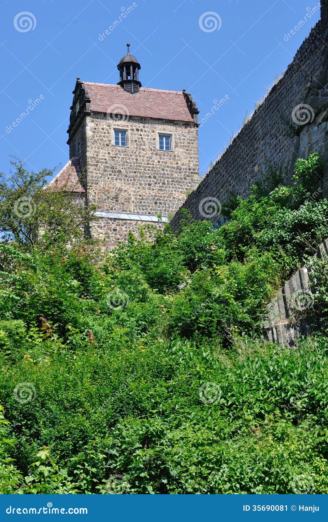 Stolpen stock image. Image of landmark, sight, solid - 35690081