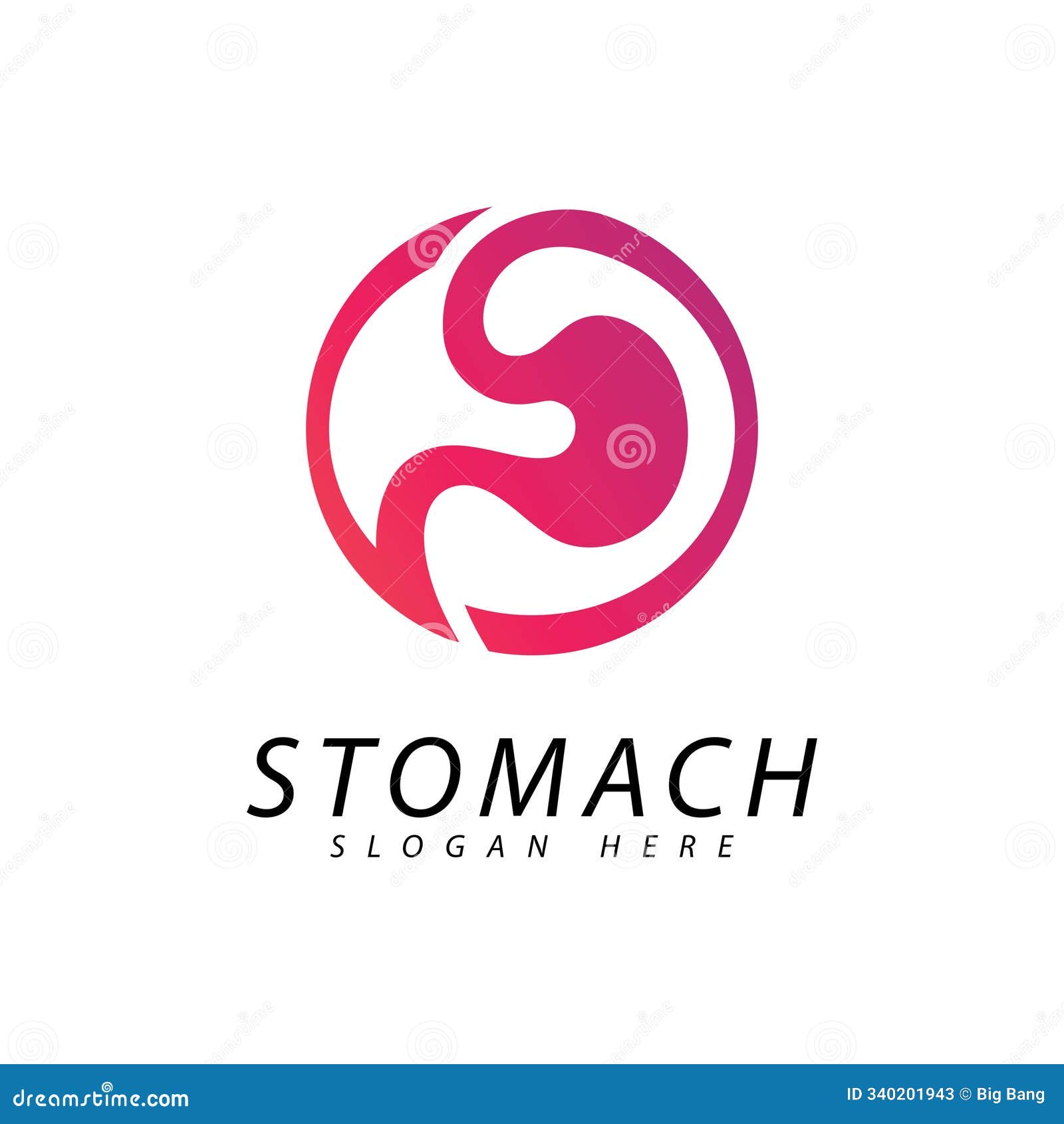 Stomach Care Logo Vector Design Template, Creative Stomach Symbol ...