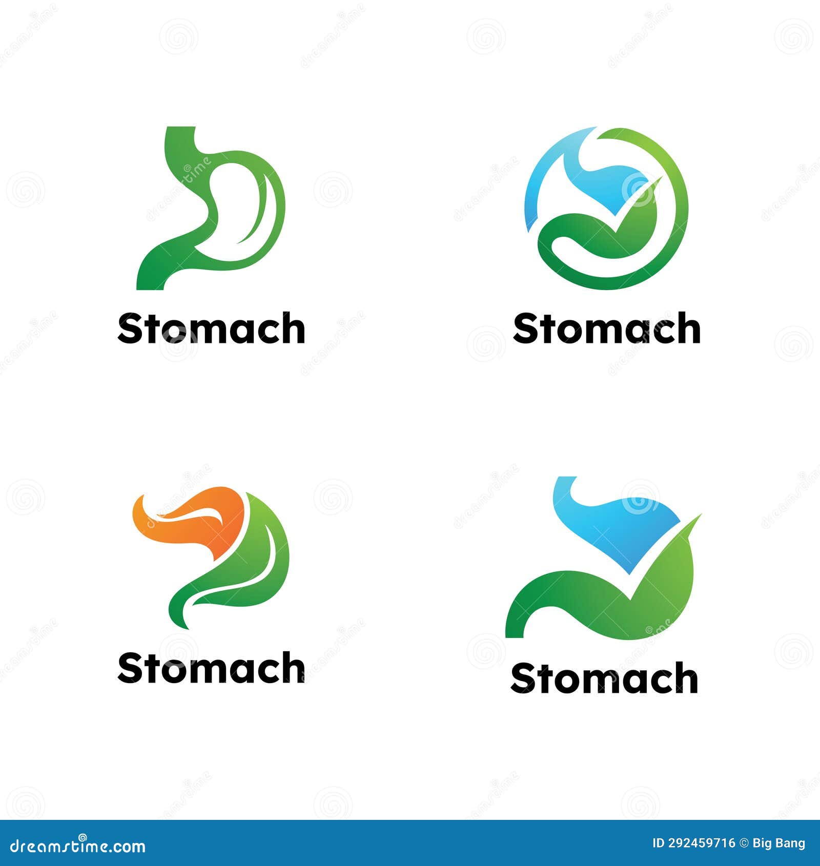 Stomach Care Logo Vector Design Template, Creative Stomach Symbol Stock ...