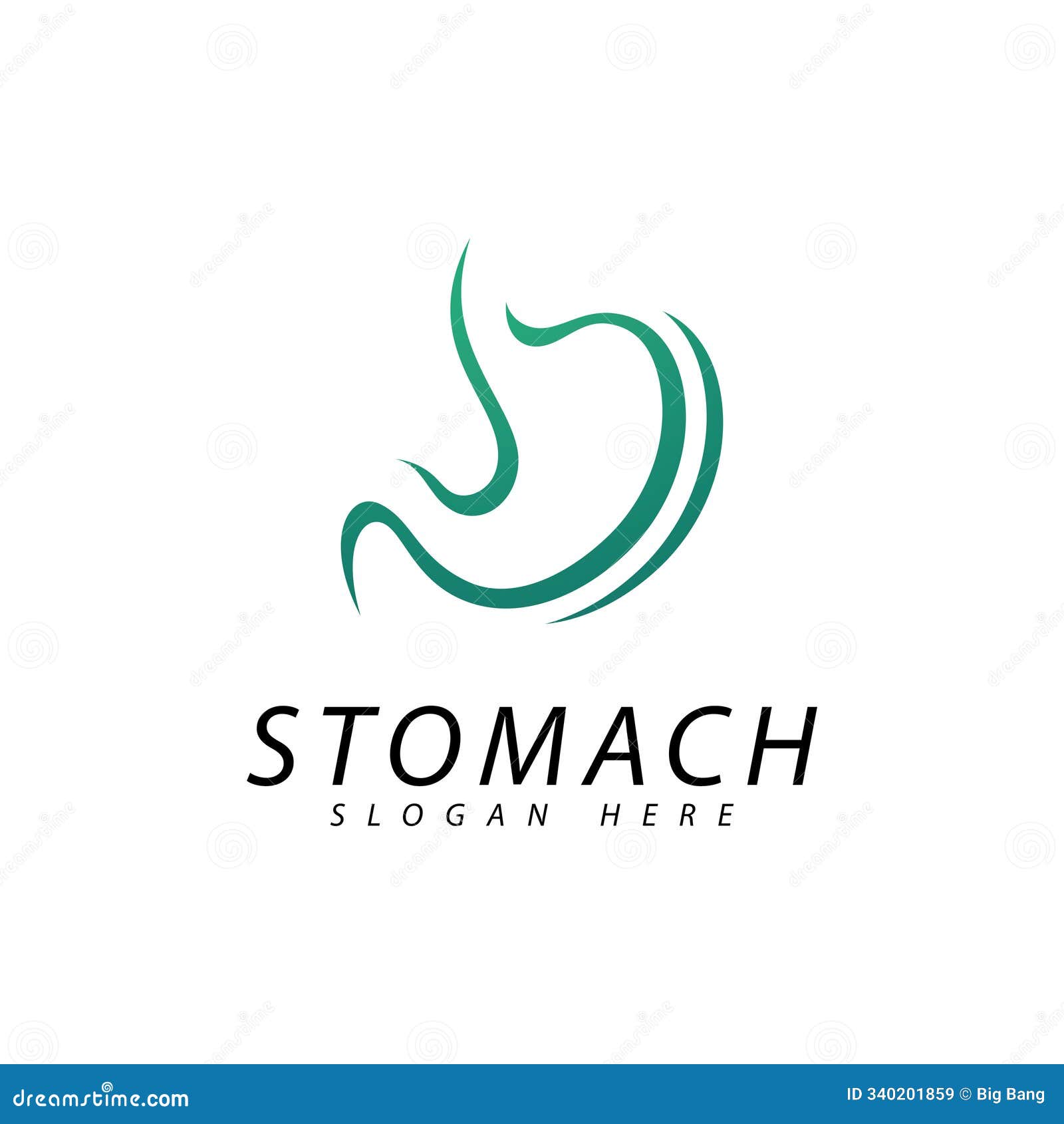 Stomach Care Logo Vector Design Template, Creative Stomach Symbol ...