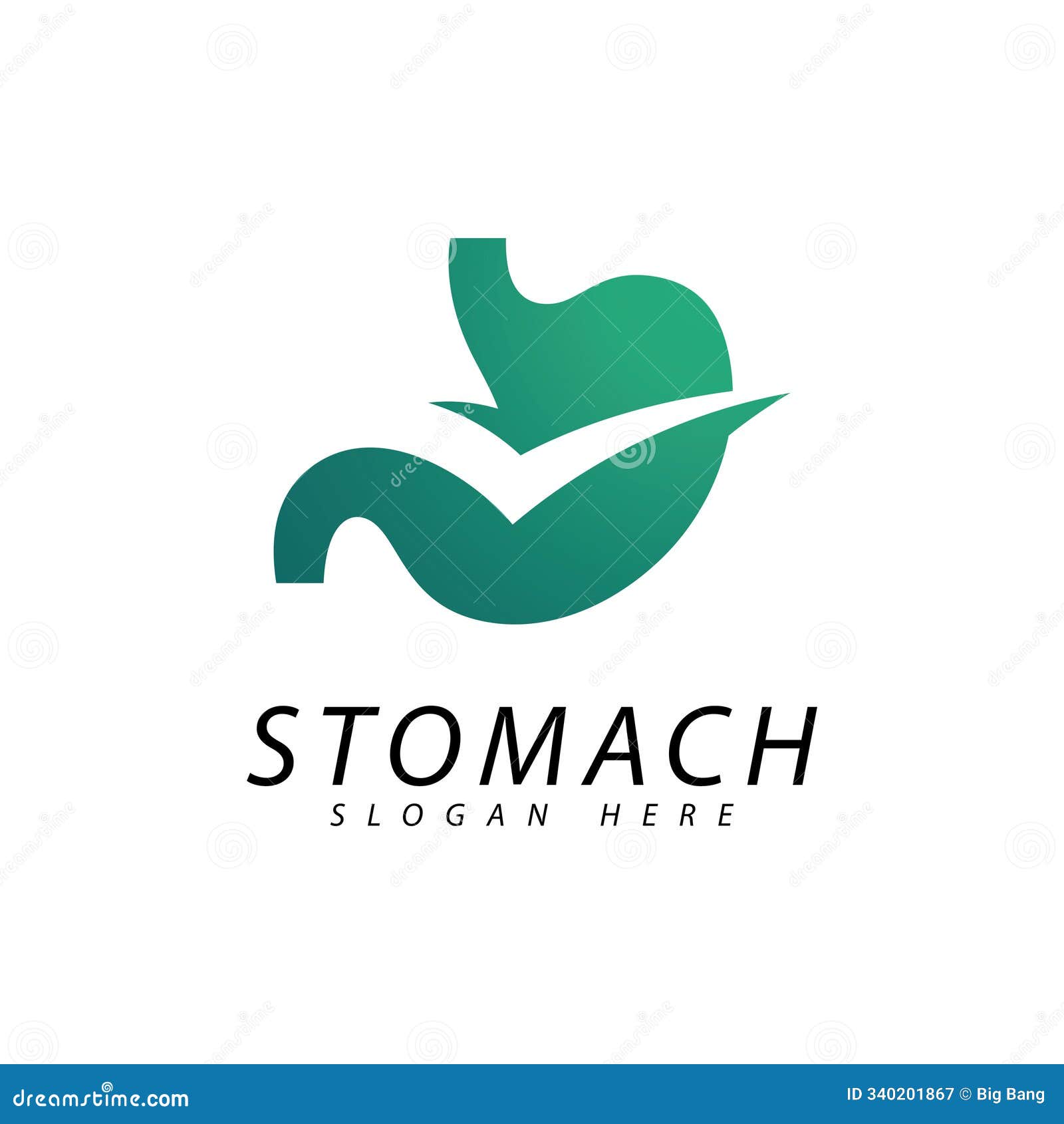 Stomach Care Logo Vector Design Template, Creative Stomach Symbol ...