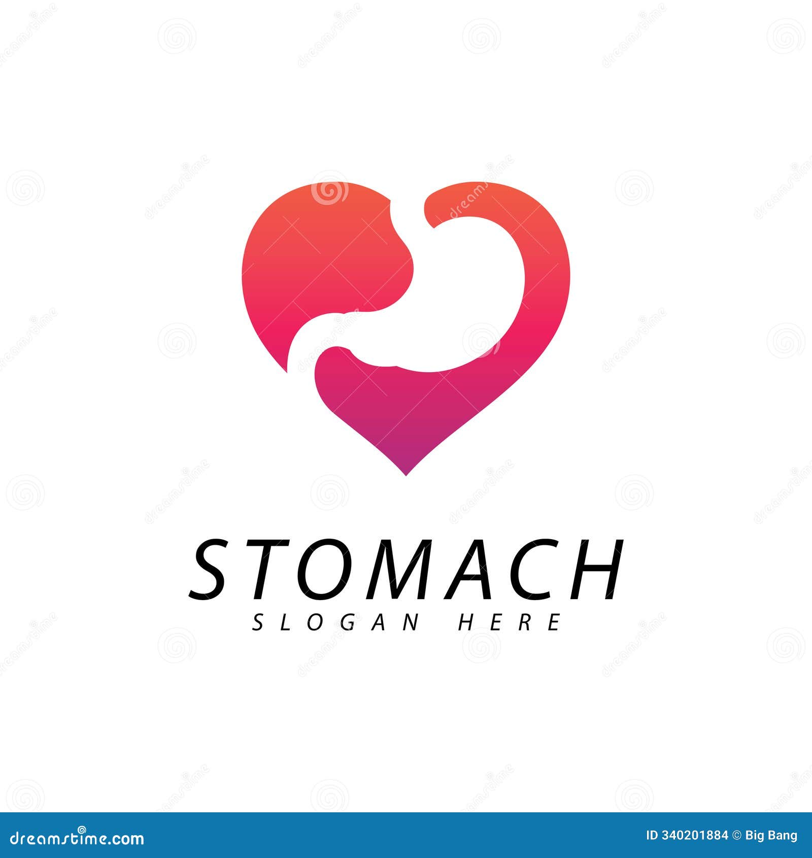 Stomach Care Logo Vector Design Template, Creative Stomach Symbol ...