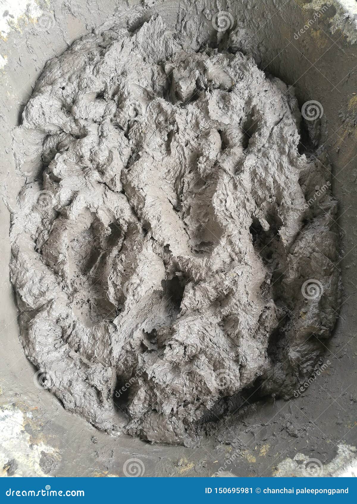 Stomp the Mud Soil,build a Soil House Stock Image - Image of soil ...