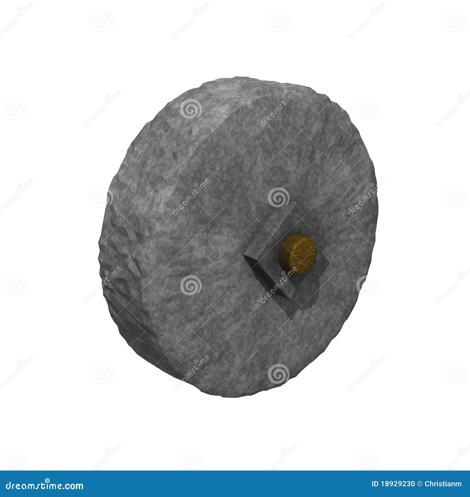 Stone Age Wheel Royalty-Free Stock Image | CartoonDealer.com #18929230