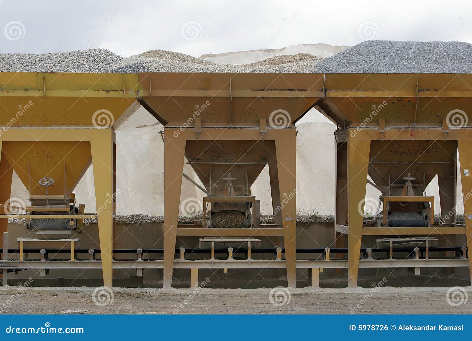 Stone aggregate stock photo. Image of stones, ballast - 5978726