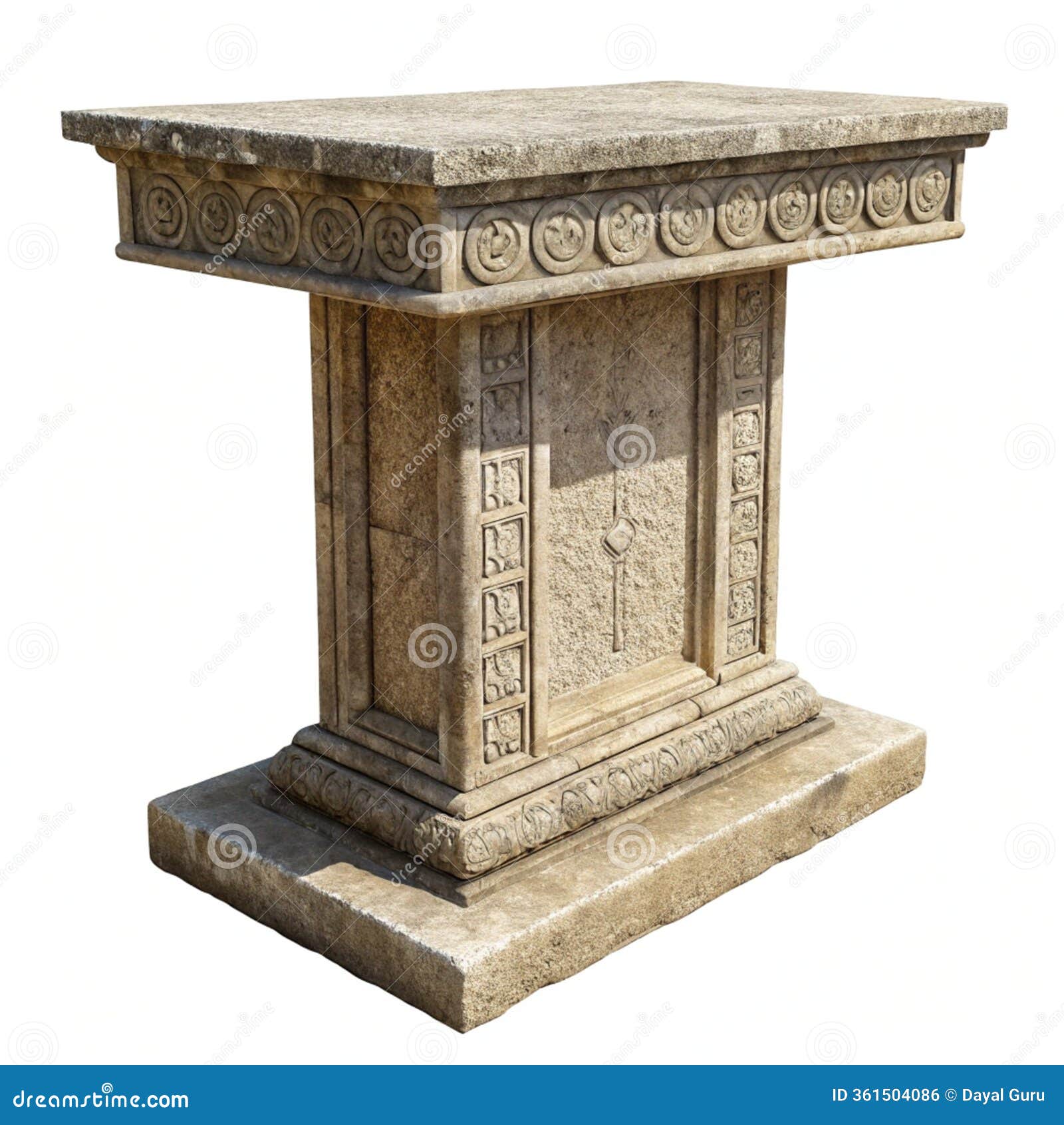 Stone Altar. Vector Drawing | CartoonDealer.com #205199539