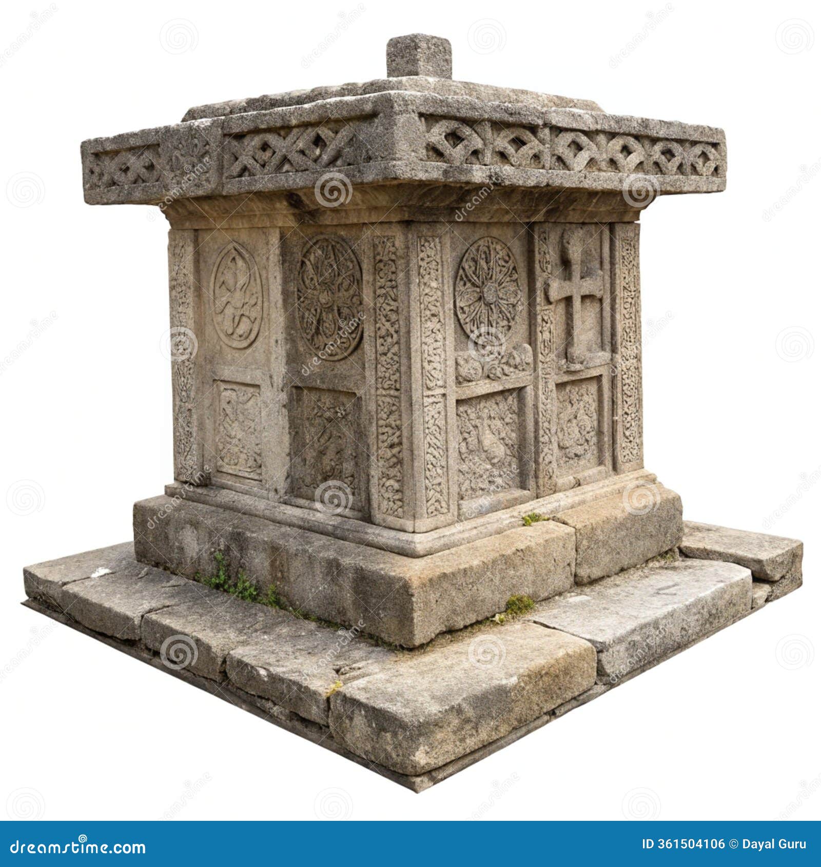 Stone Altar In A Forest Stock Photography | CartoonDealer.com #25073090