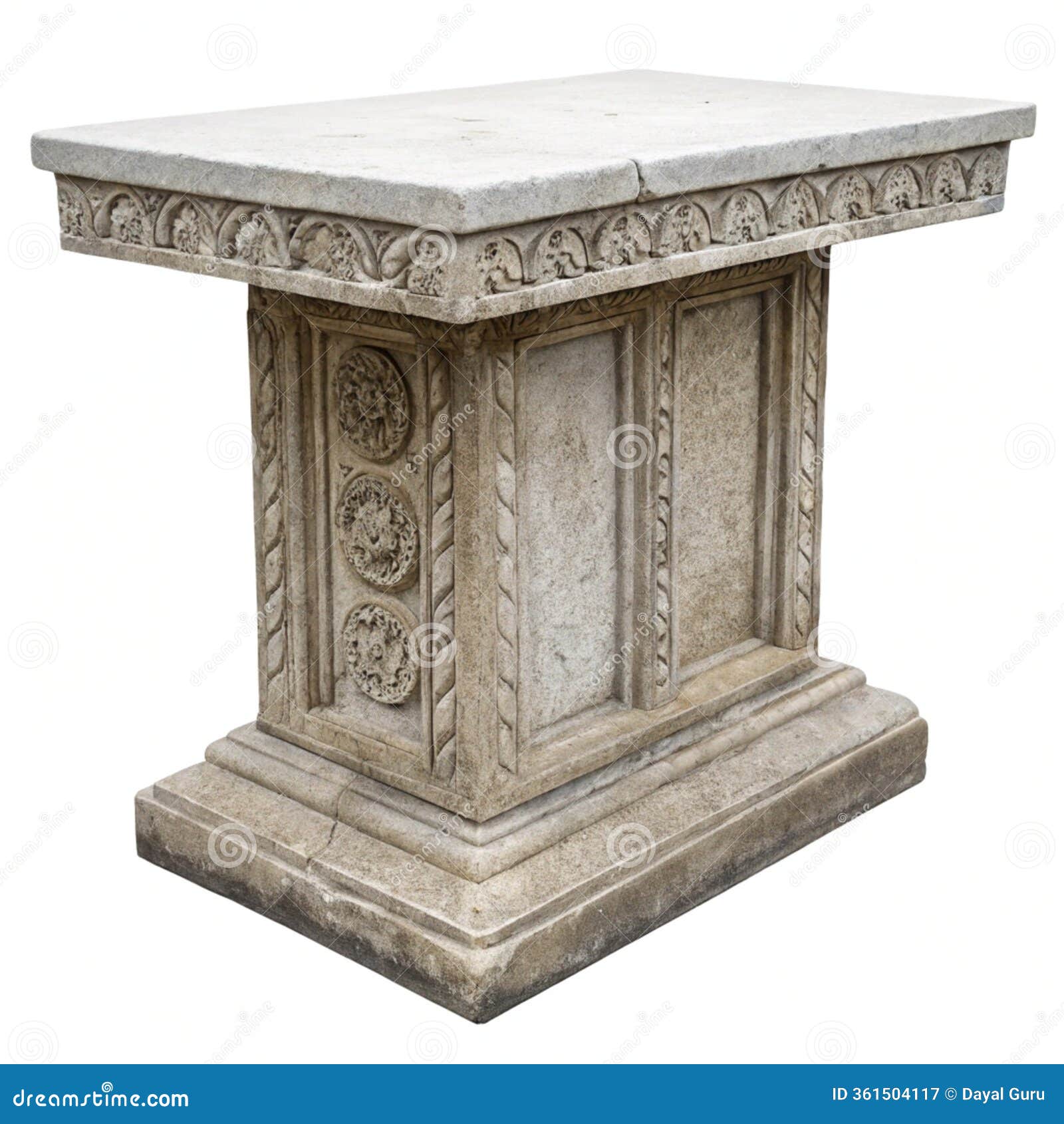 Stone Altar In A Forest Stock Photography | CartoonDealer.com #25073090